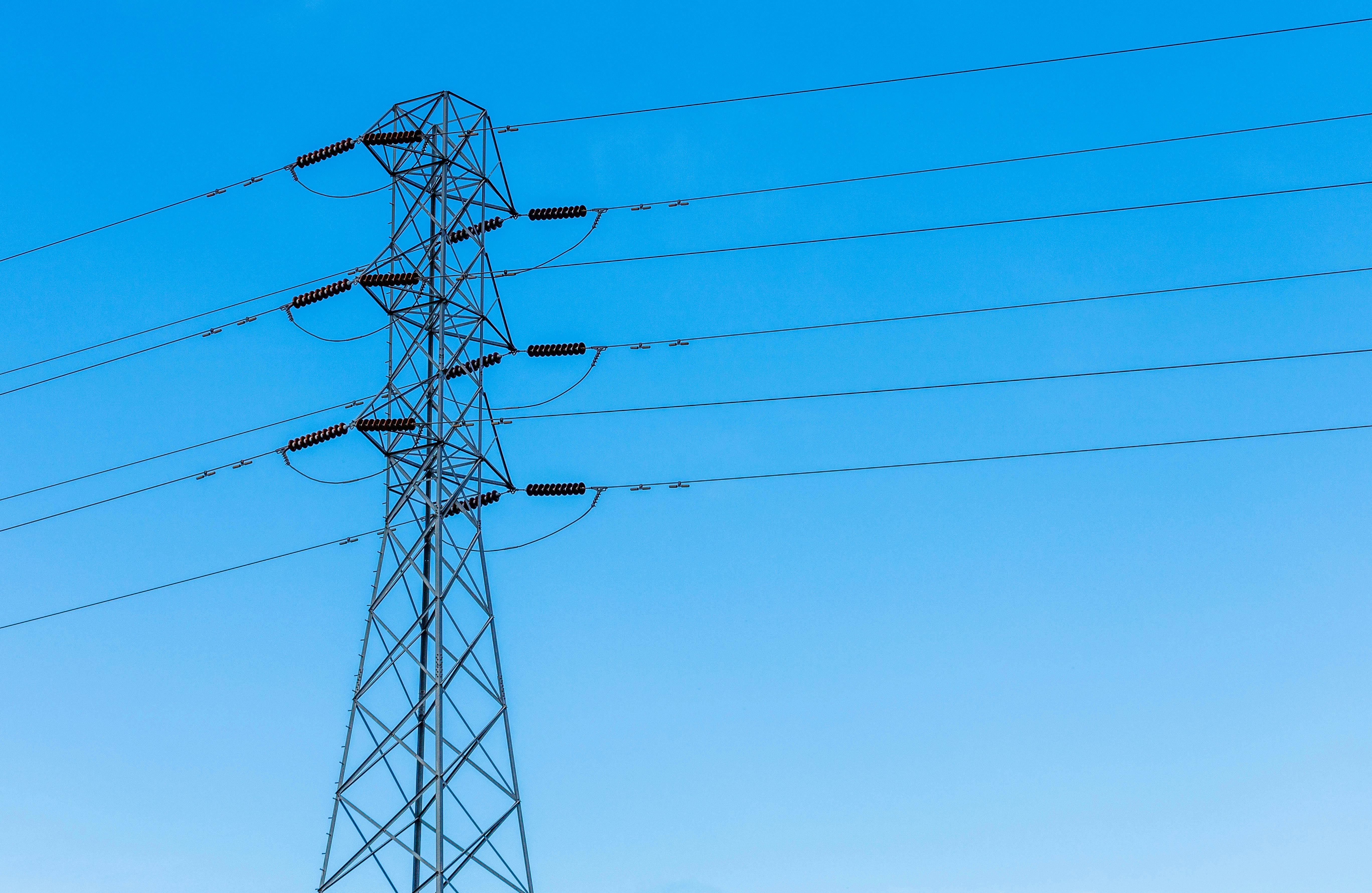 Electric Posts · Free Stock Photo