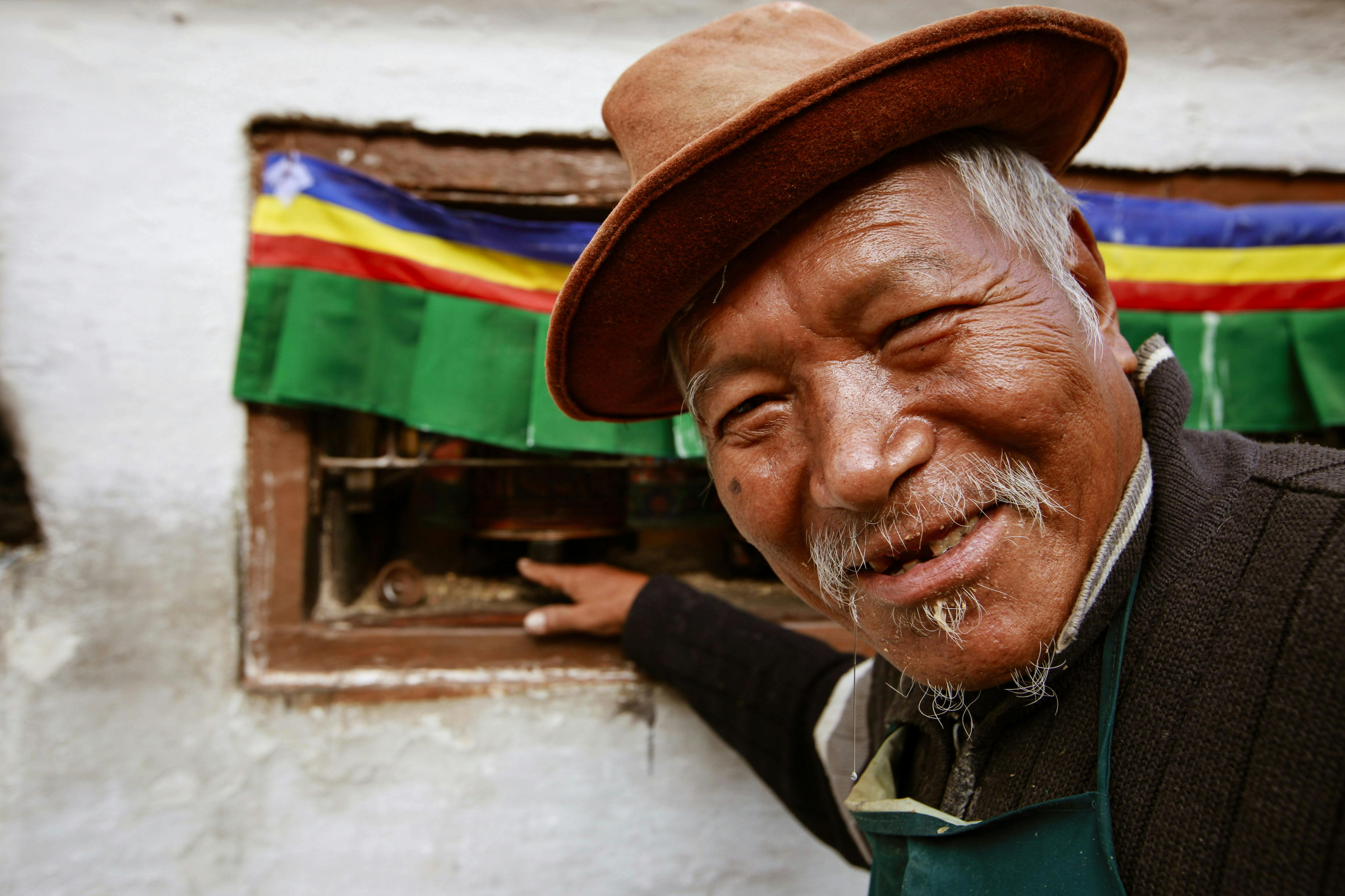 Portrait of an Old Man · Free Stock Photo