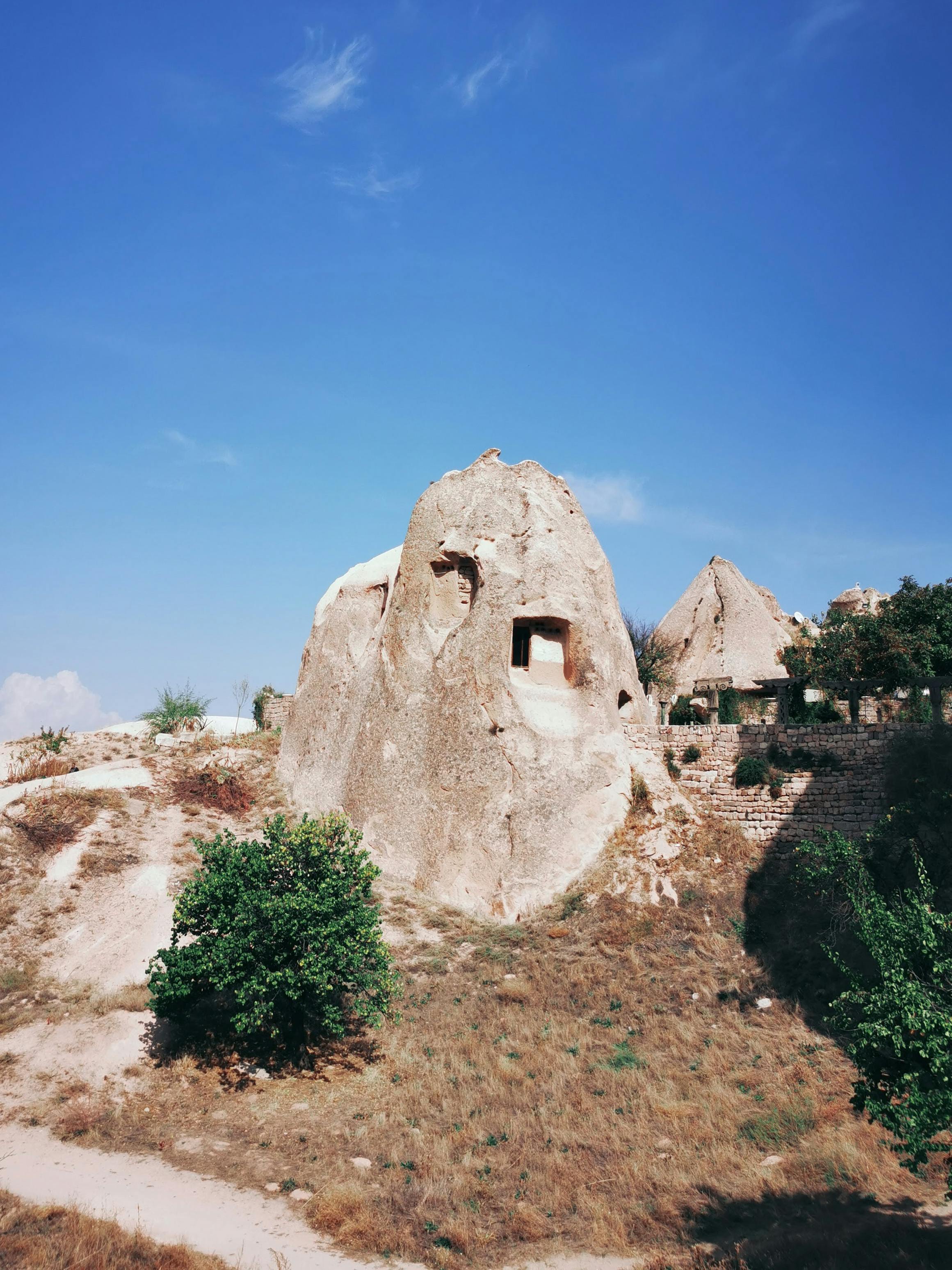 Ancient Building in Rocks · Free Stock Photo
