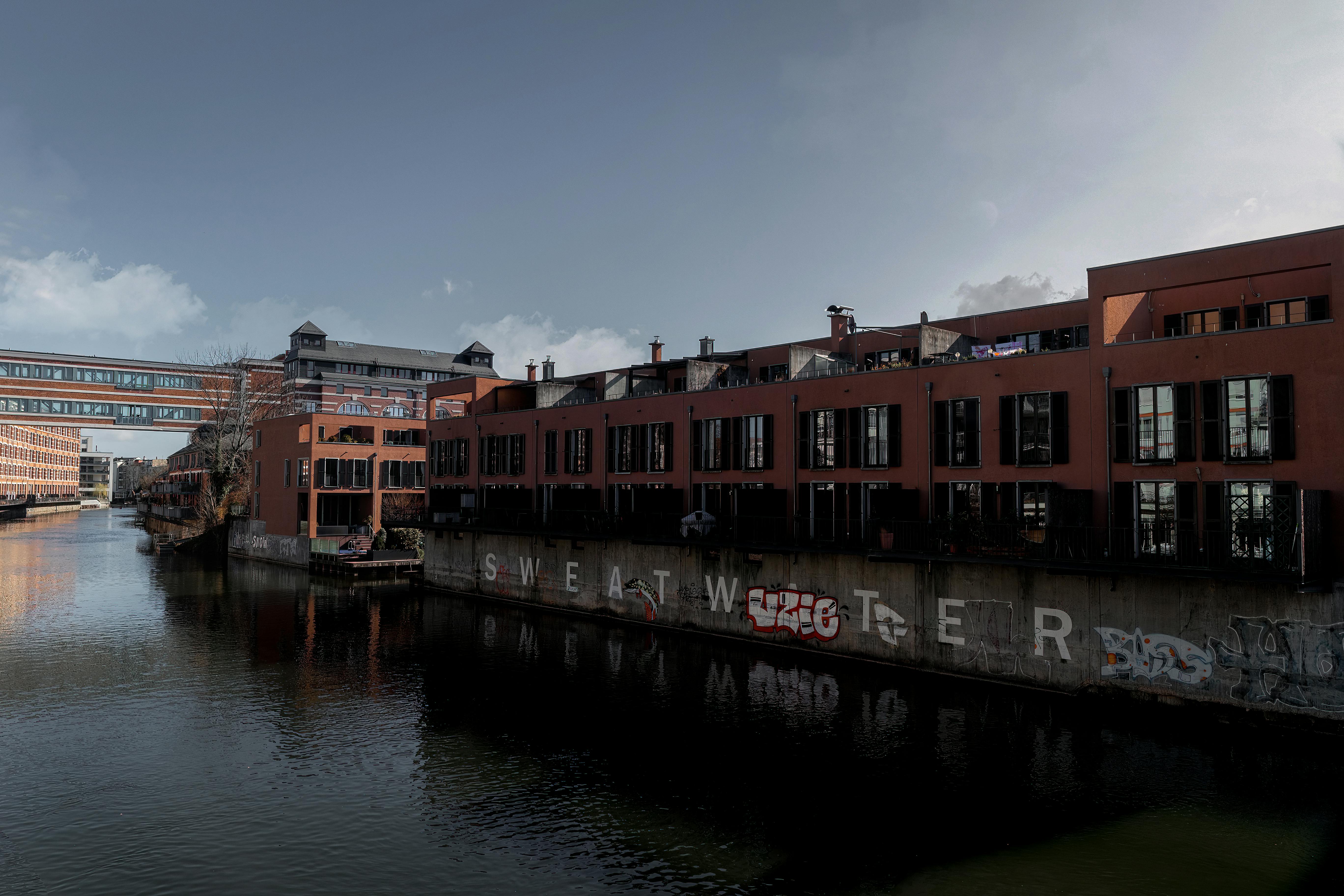 Photo of a Facade of a Port Warehouse · Free Stock Photo