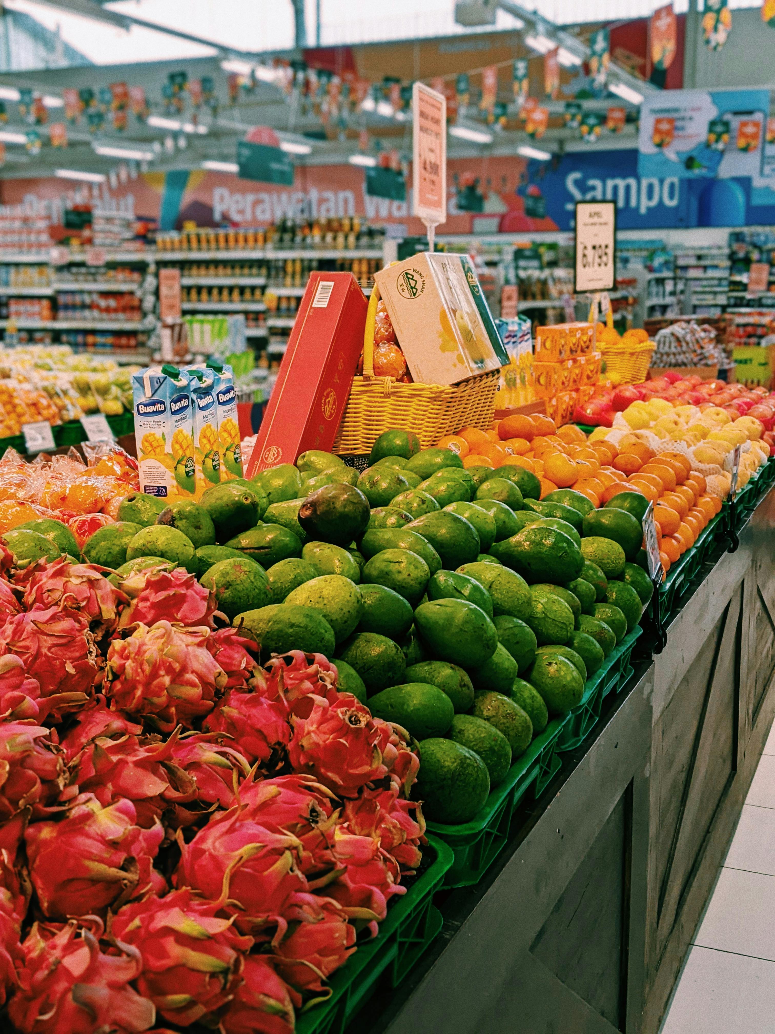 Fruits in the Supermarket · Free Stock Photo
