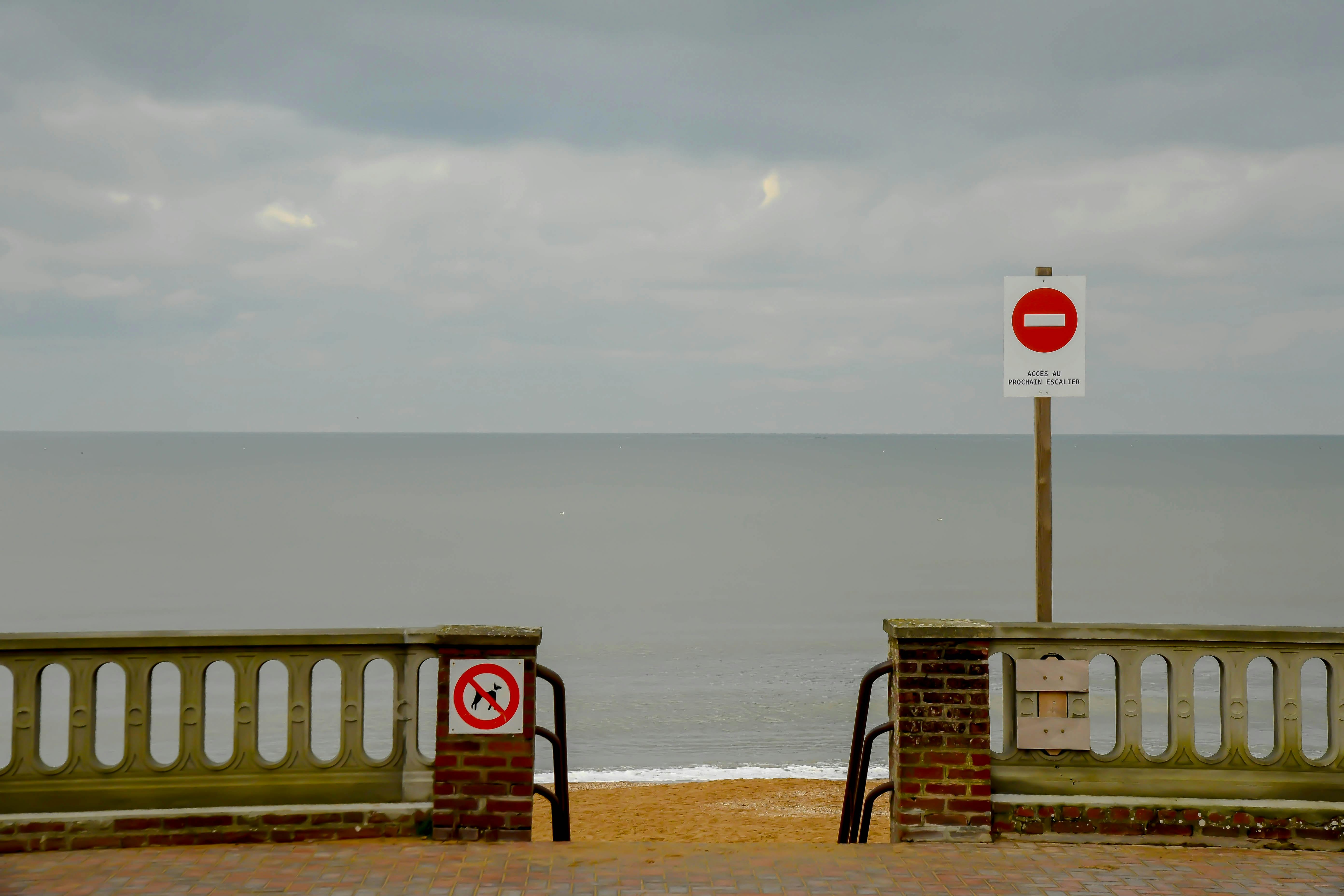 Warning Sign in front of Watchtower in Prai · Free Stock Photo