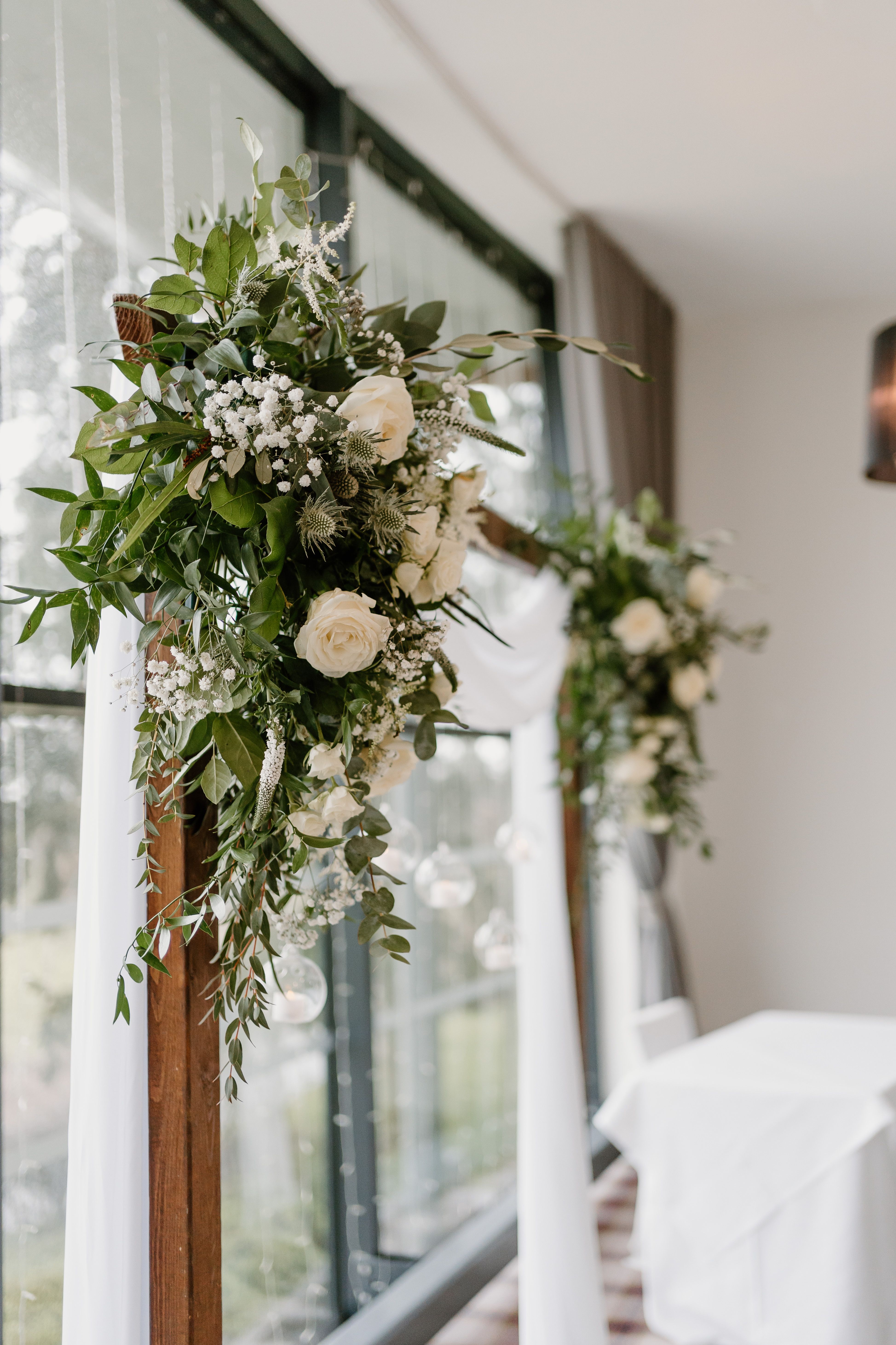 Hanged Decorative Bouquets of Flowers · Free Stock Photo