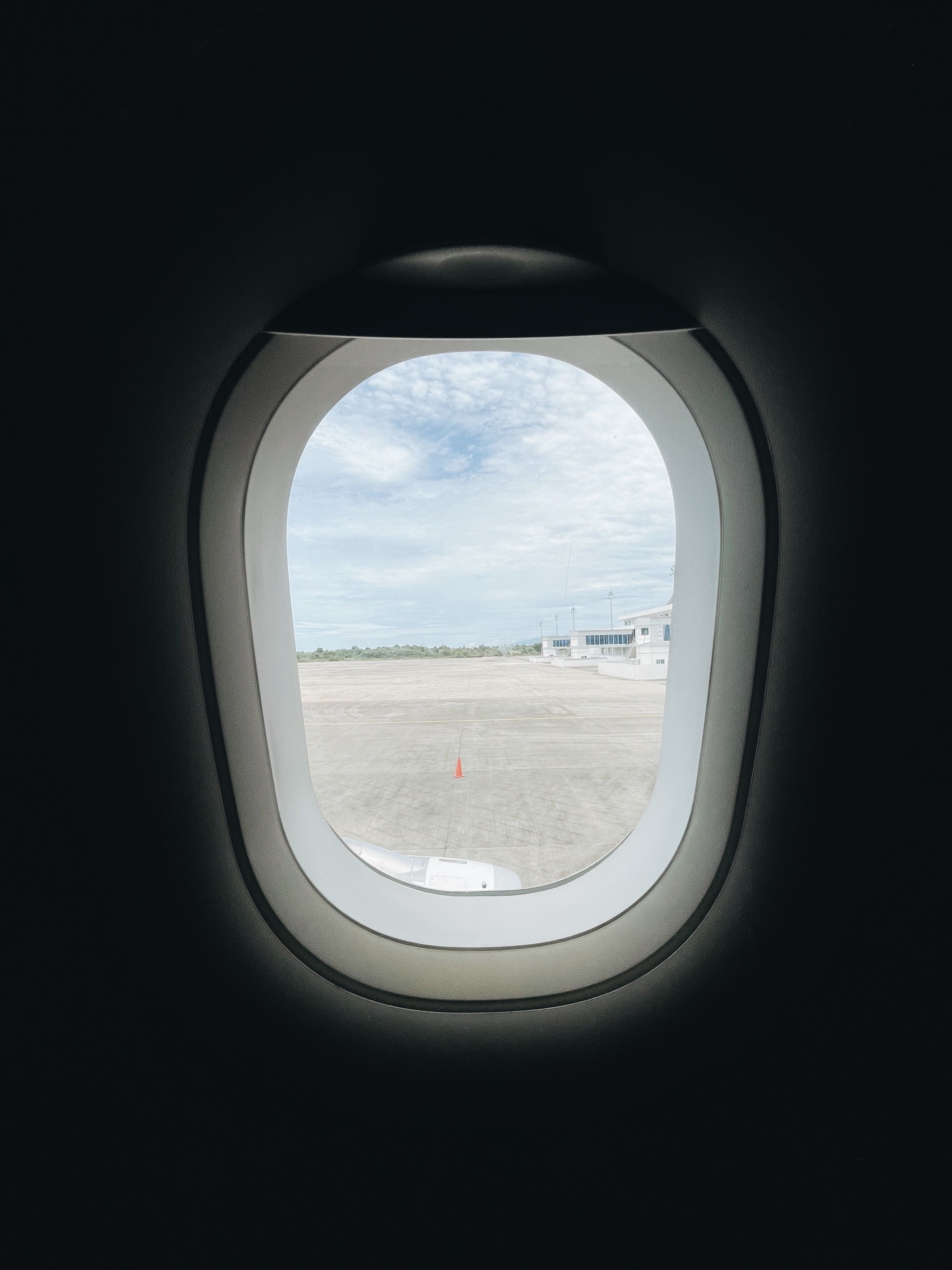 Photo of an Aircraft Window · Free Stock Photo