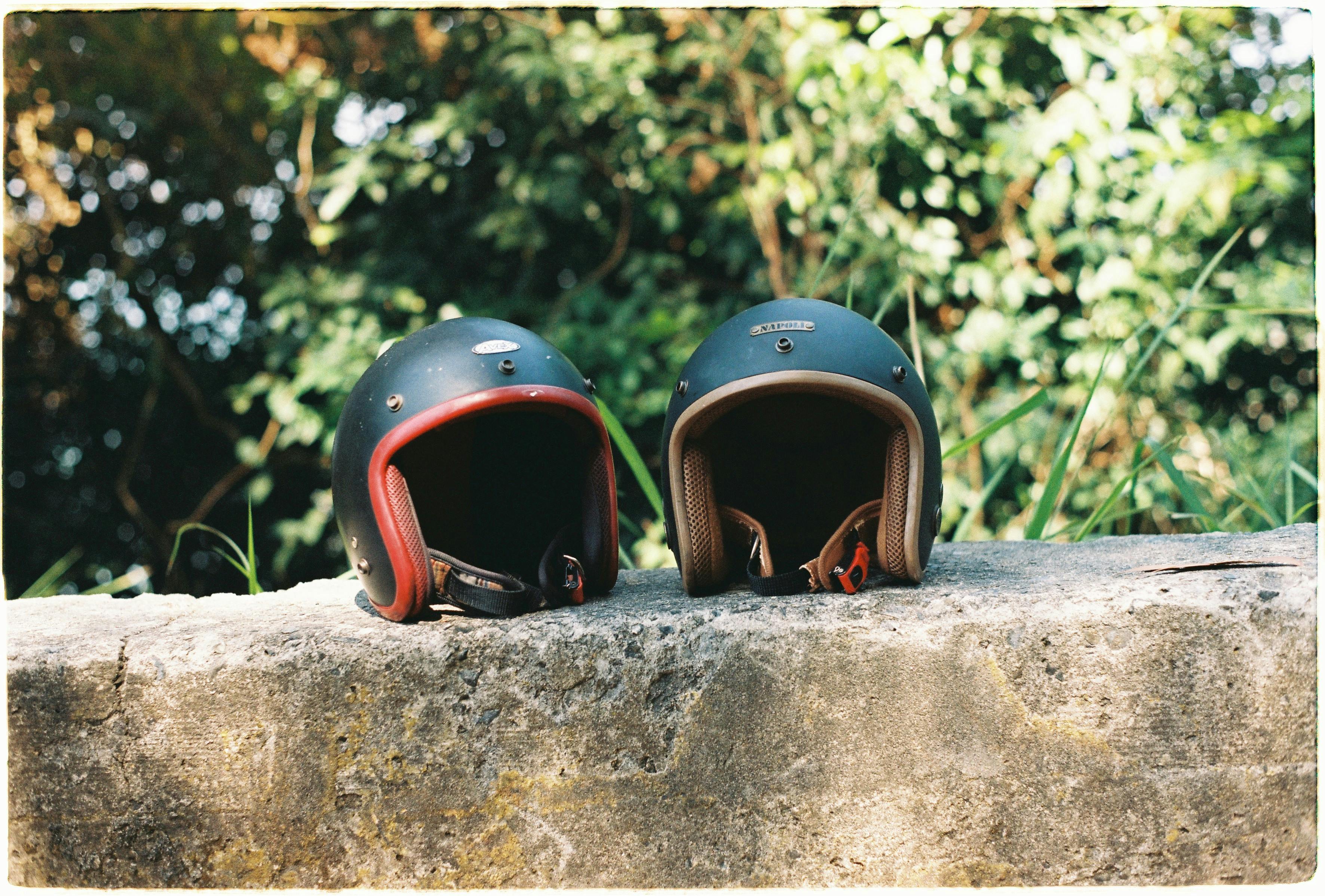 Person Holding a Helmet · Free Stock Photo