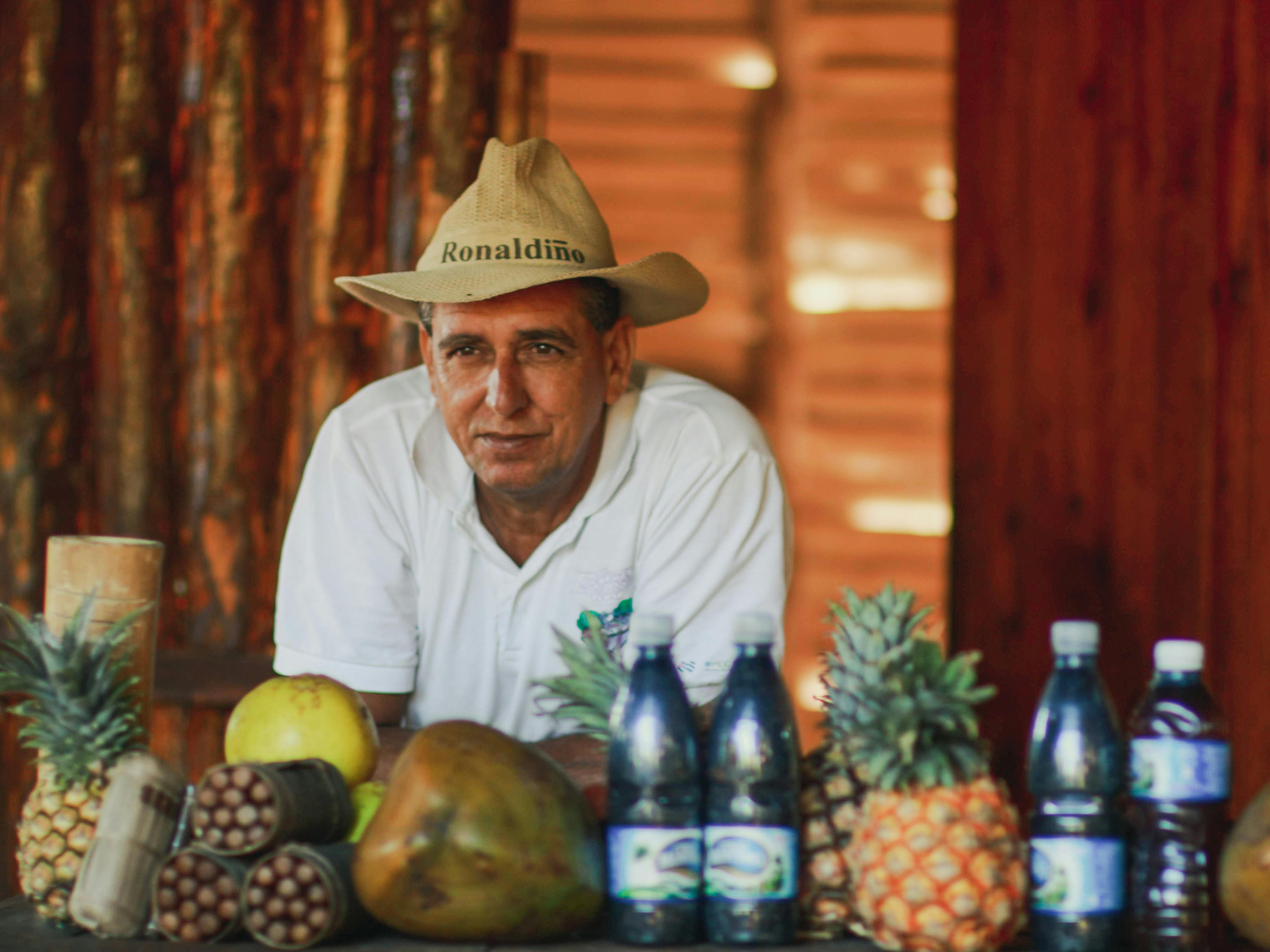 Chef playing a Stringed Instrument · Free Stock Photo