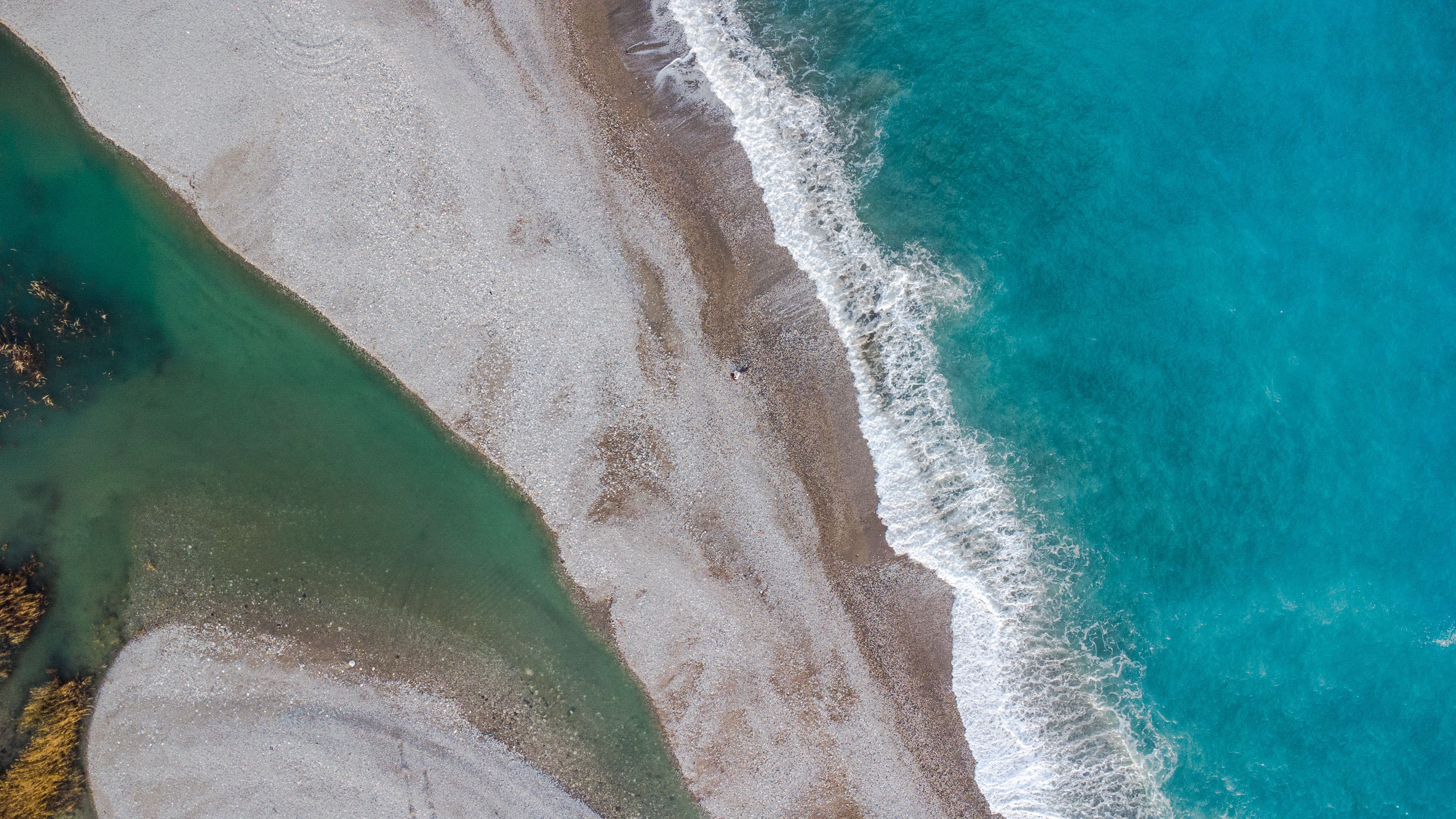 Aerial View of a Tropical Island · Free Stock Photo