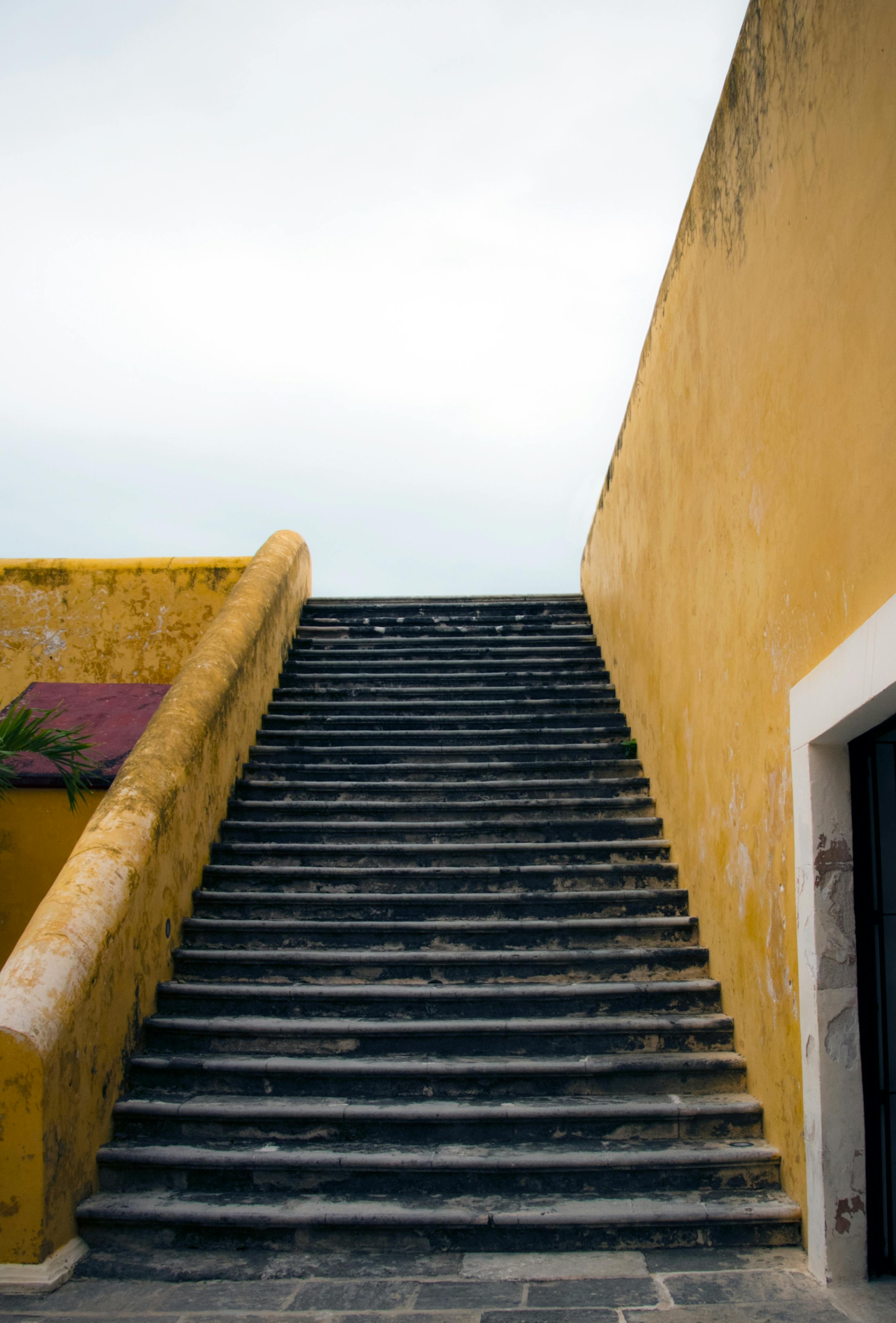 Damaged Concrete Stairs · Free Stock Photo