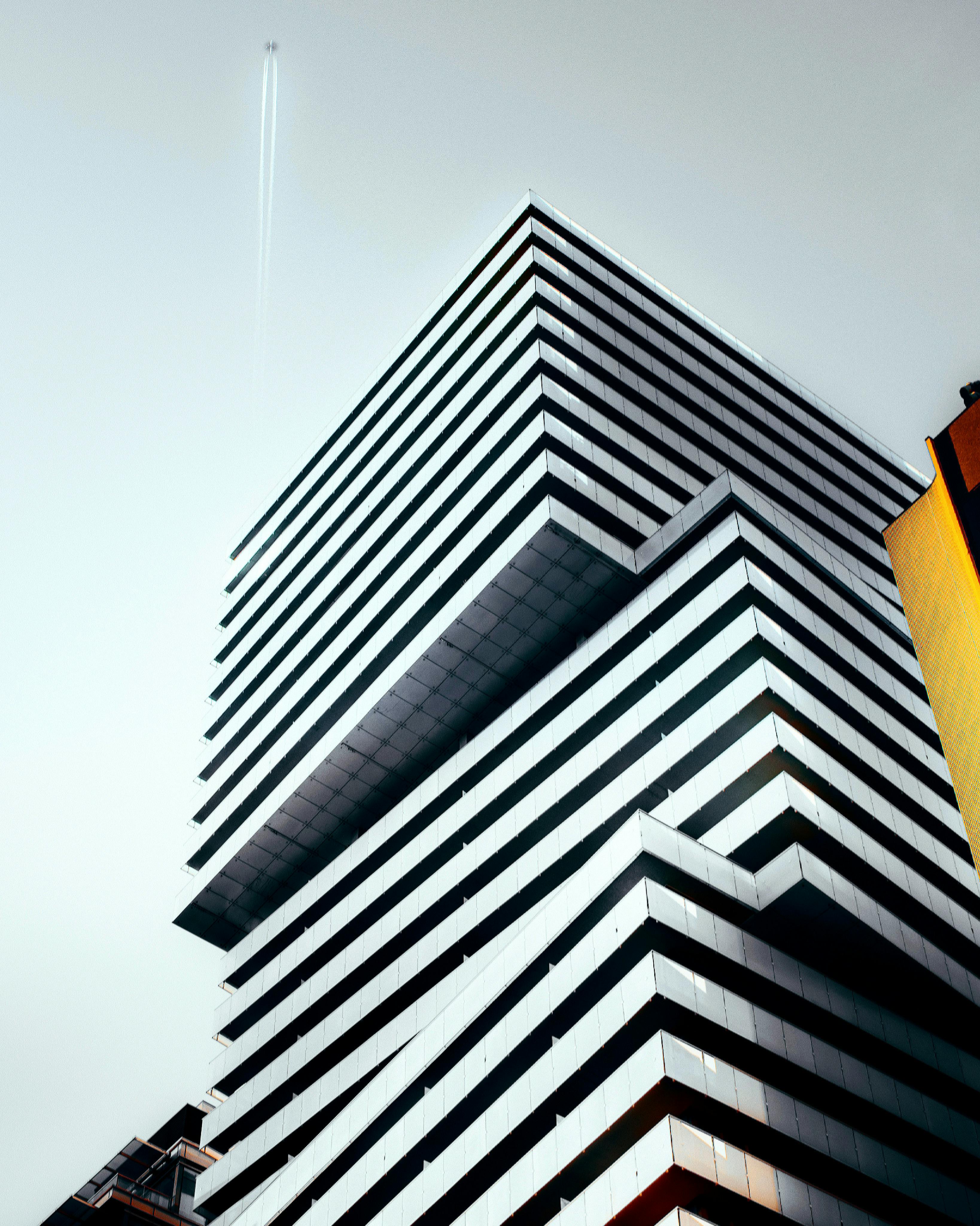 Geometrical Building in Modern Architecture · Free Stock Photo