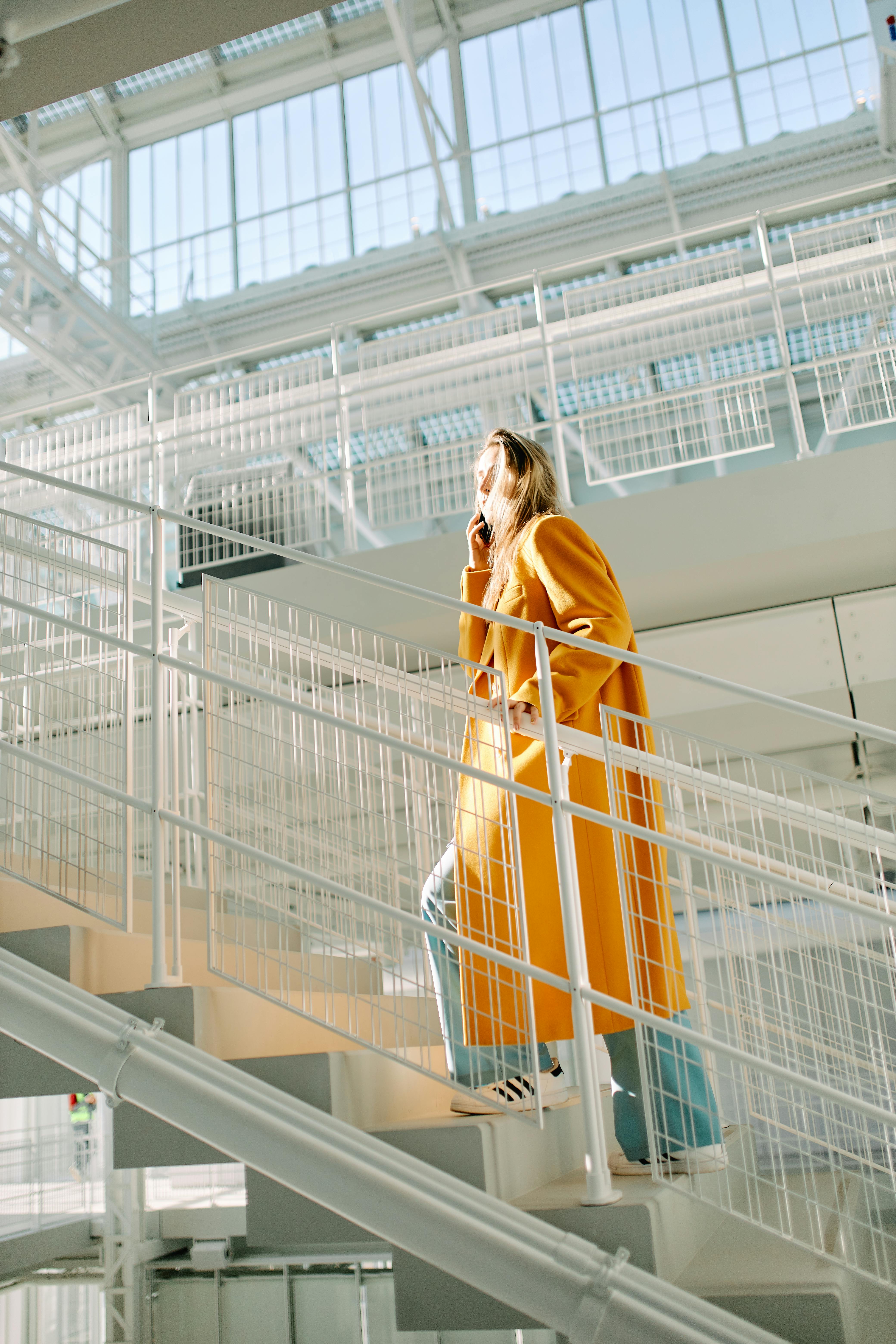 Person using the Staircase · Free Stock Photo
