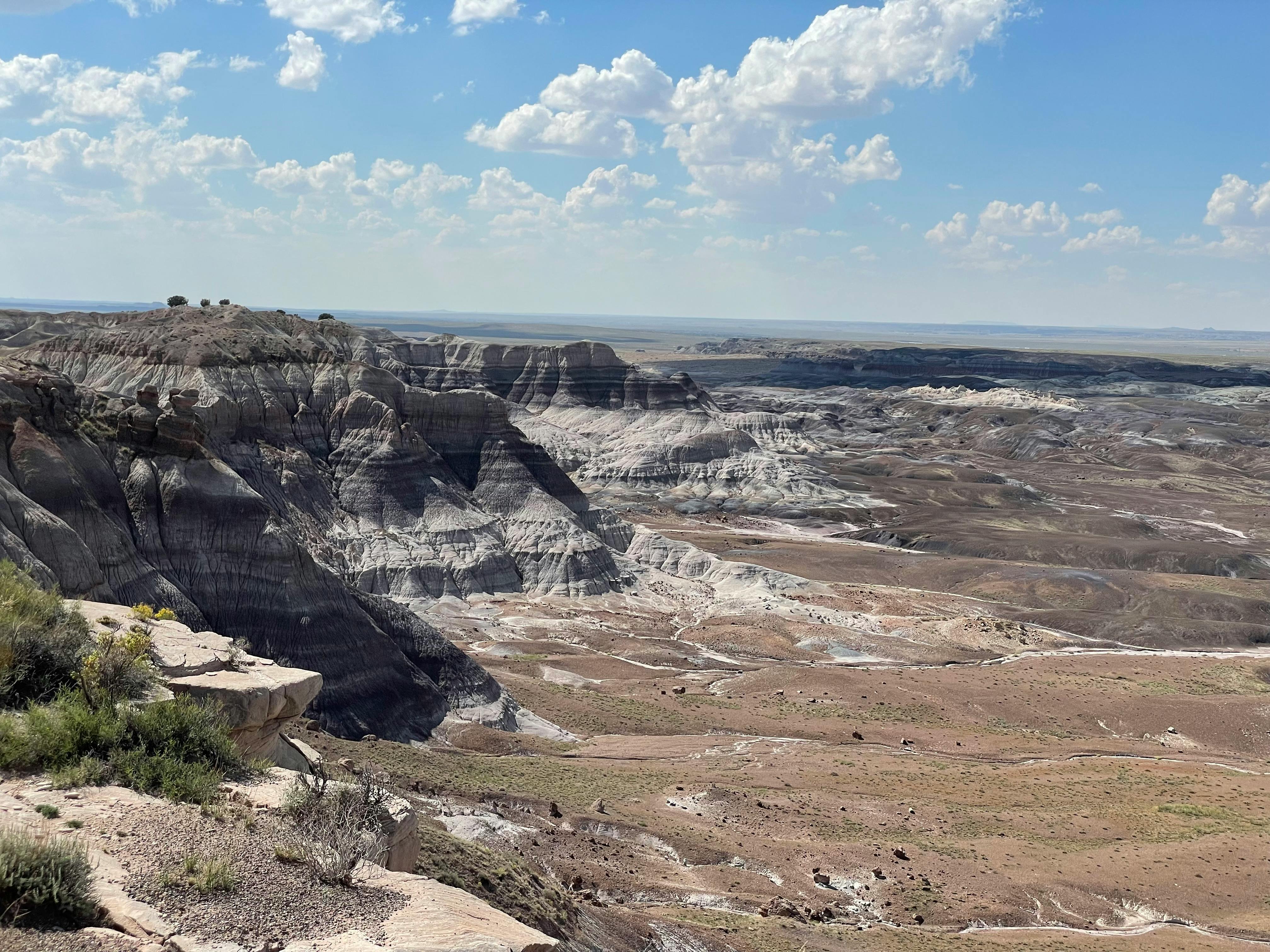 Landscape of Gray Rocky Mountains · Free Stock Photo