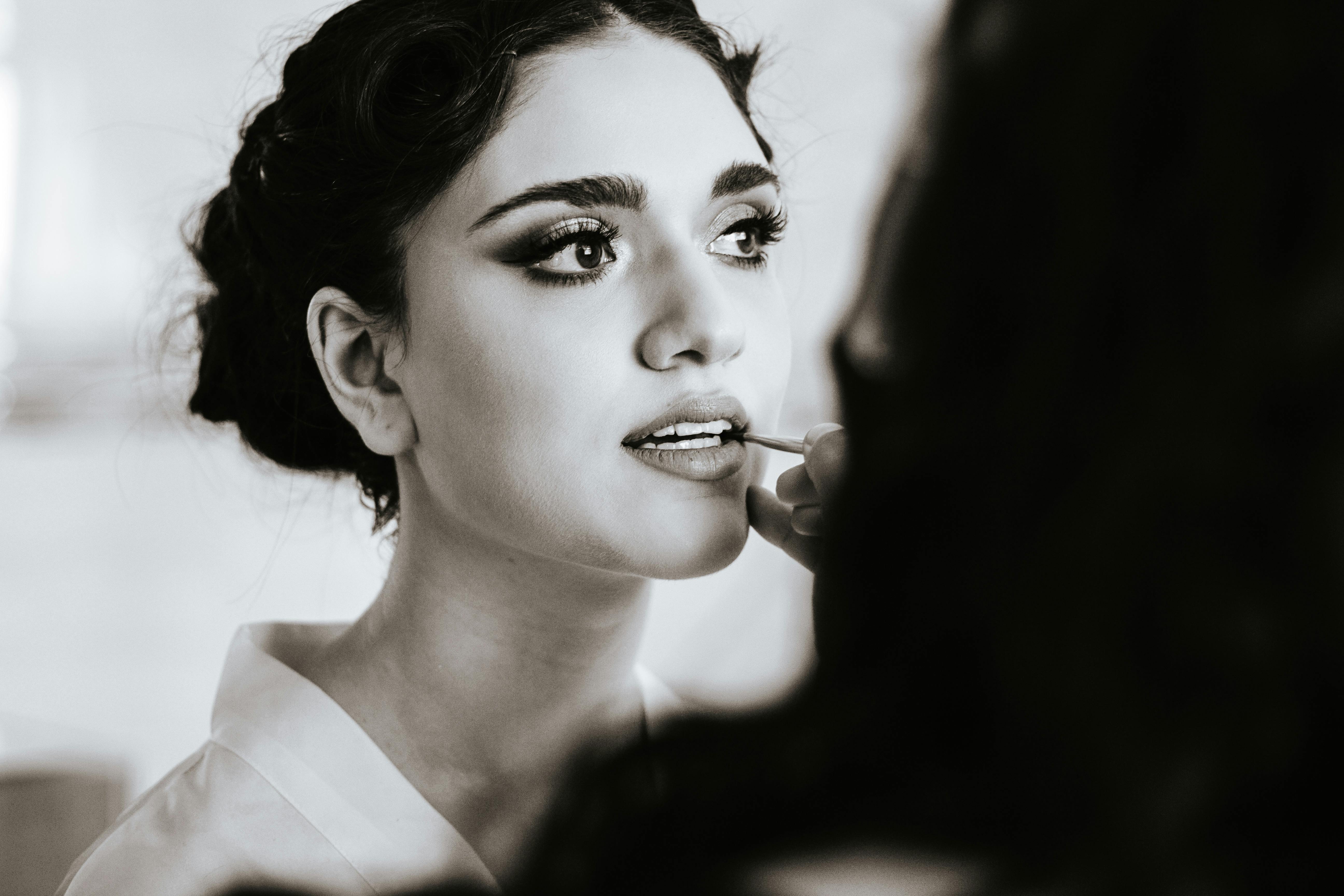 Woman during Makeup · Free Stock Photo