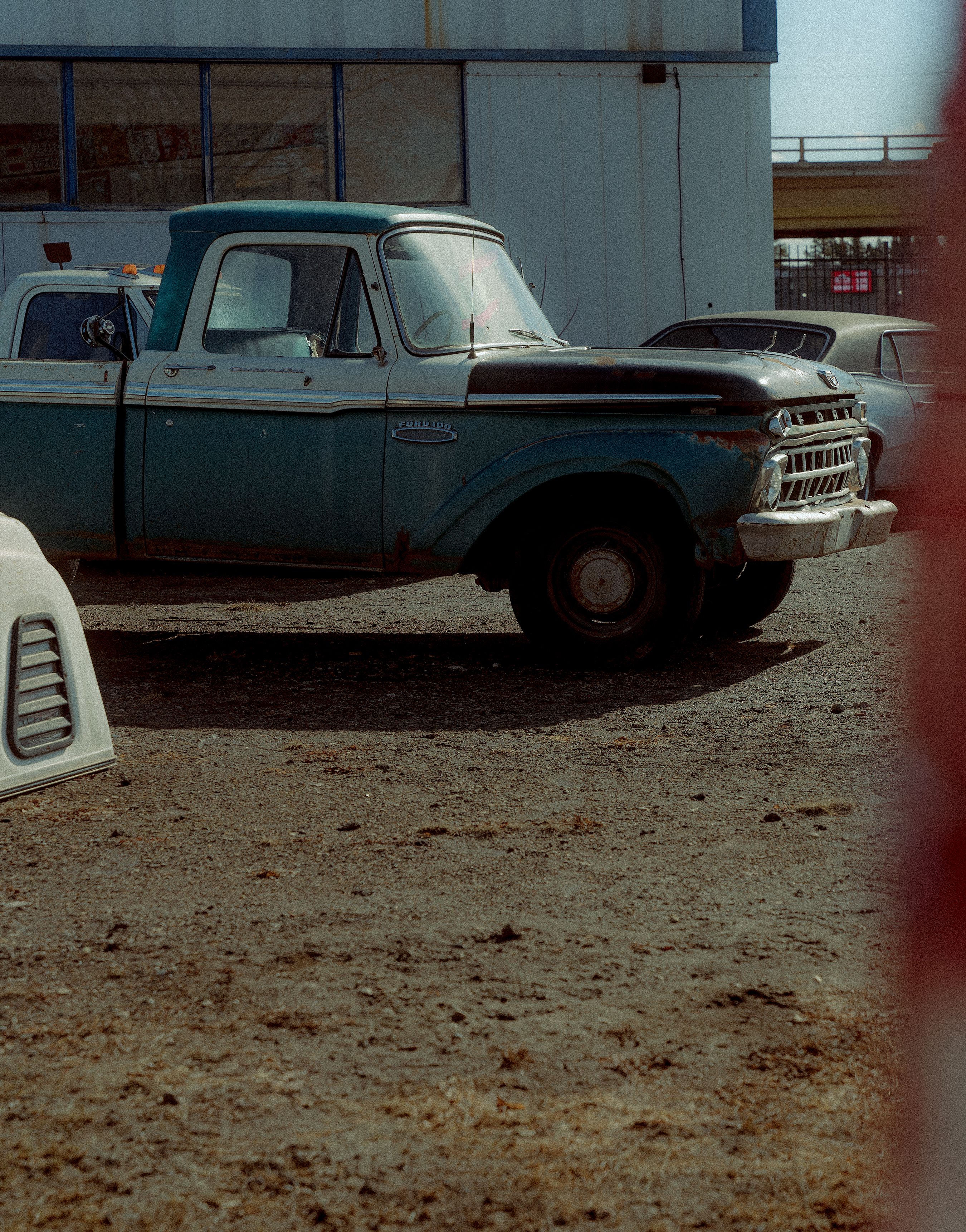 A Parked Trailer Truck · Free Stock Photo