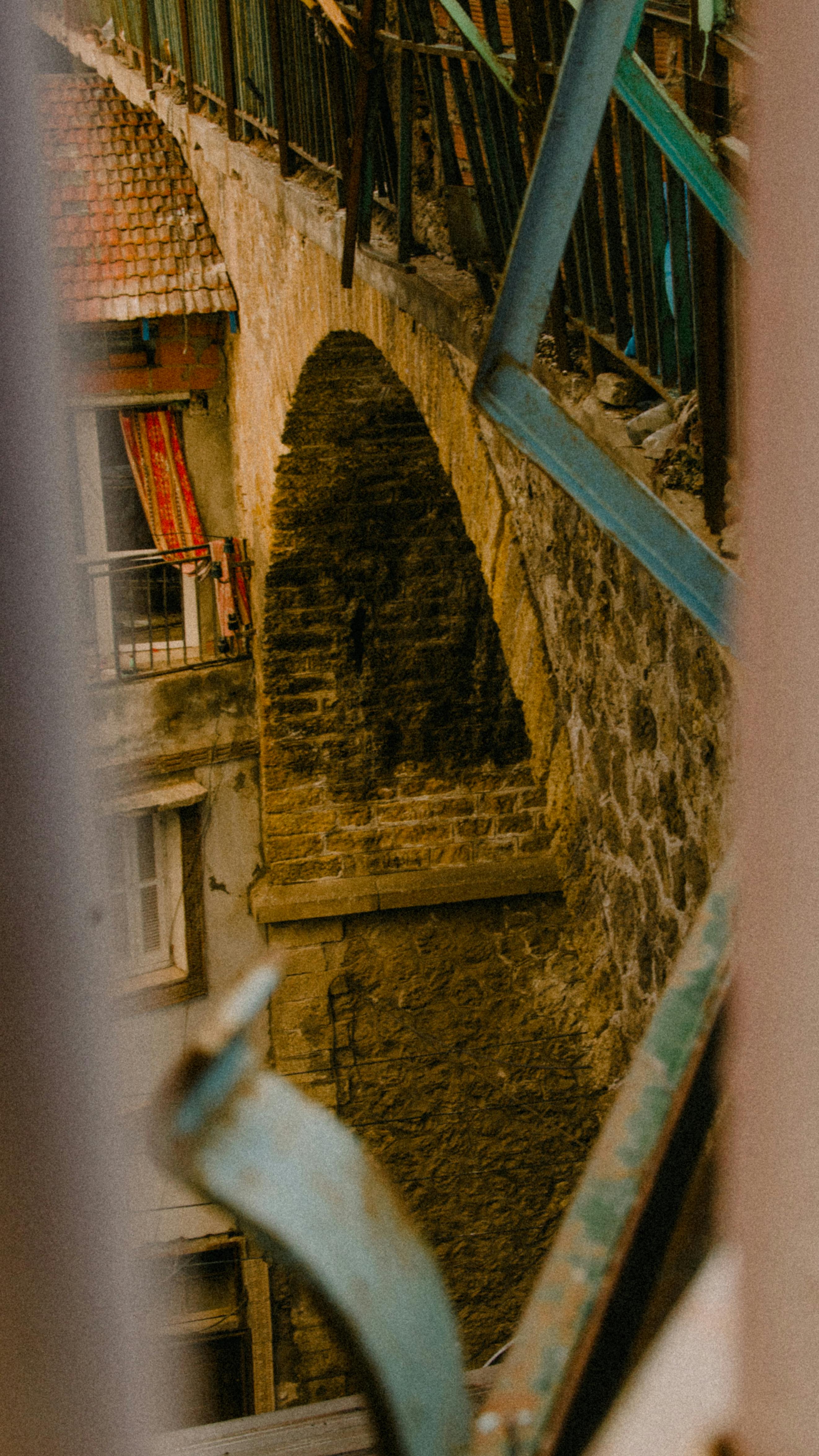 Concrete Arch in Close Up Shot · Free Stock Photo