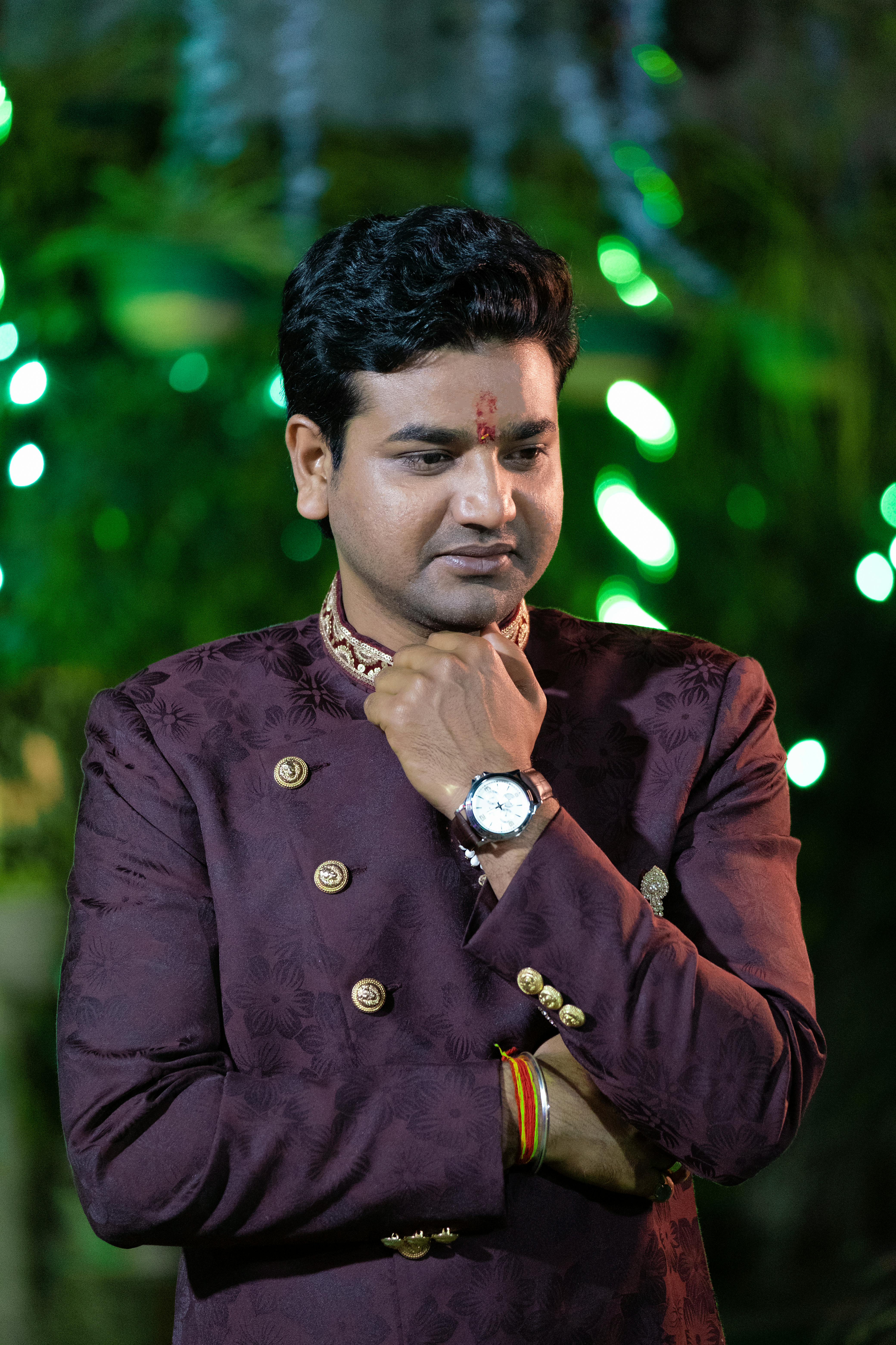 Stylish Man in Denim Jacket · Free Stock Photo