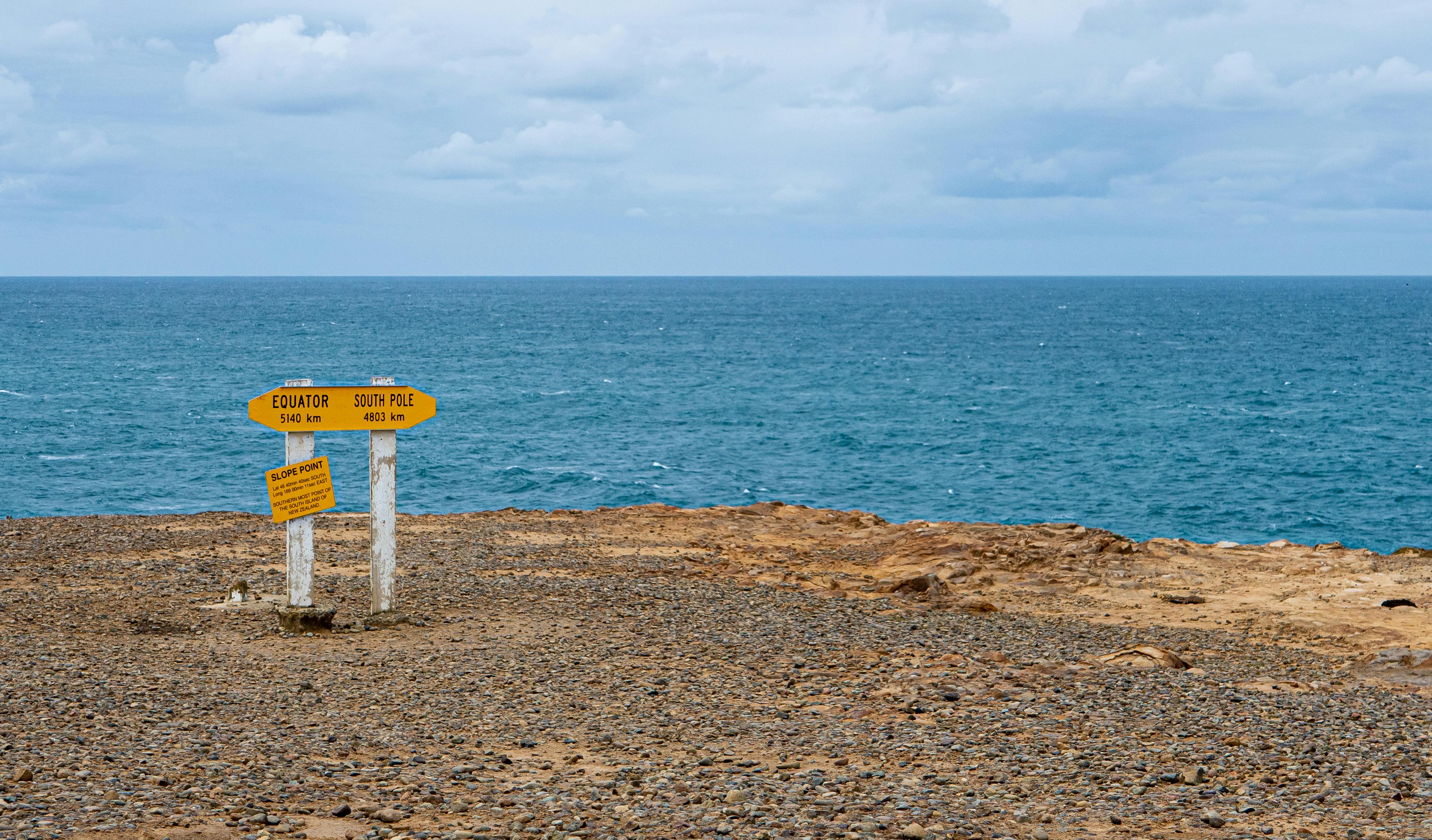 A Sign on a Beach · Free Stock Photo