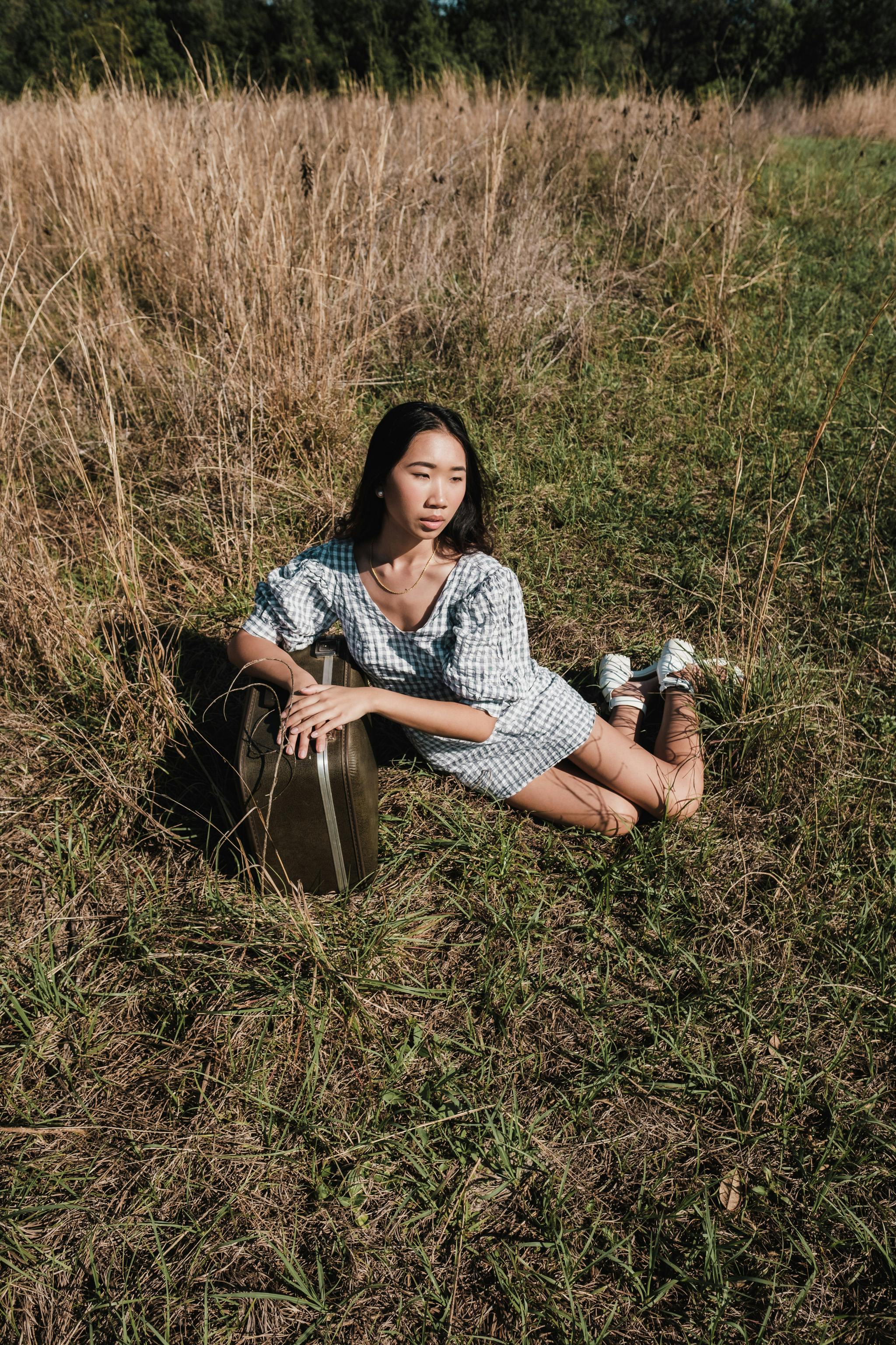 Beautiful Woman sitting on a Chair · Free Stock Photo