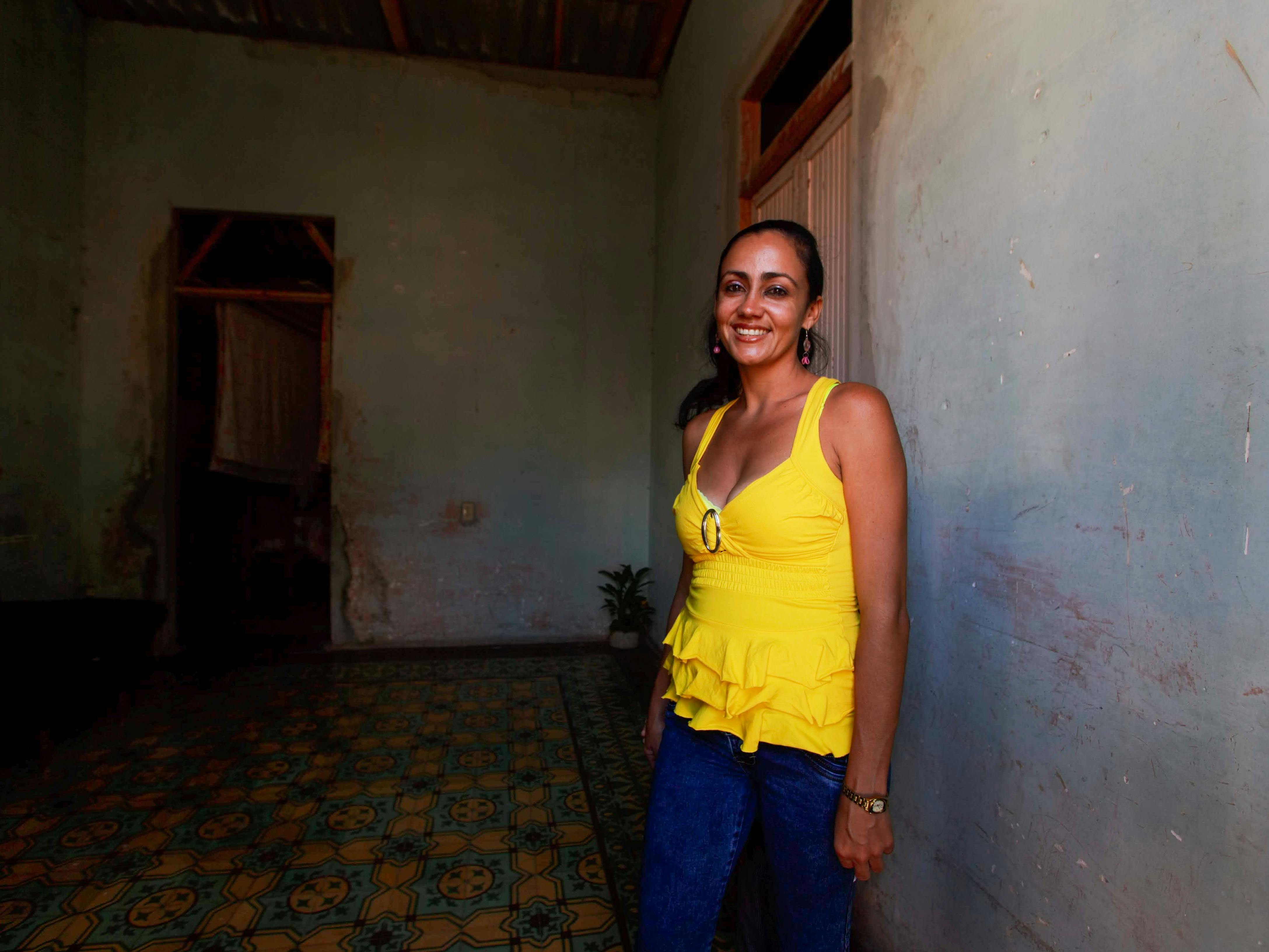 Woman in Yellow Gown Facing a Horse · Free Stock Photo
