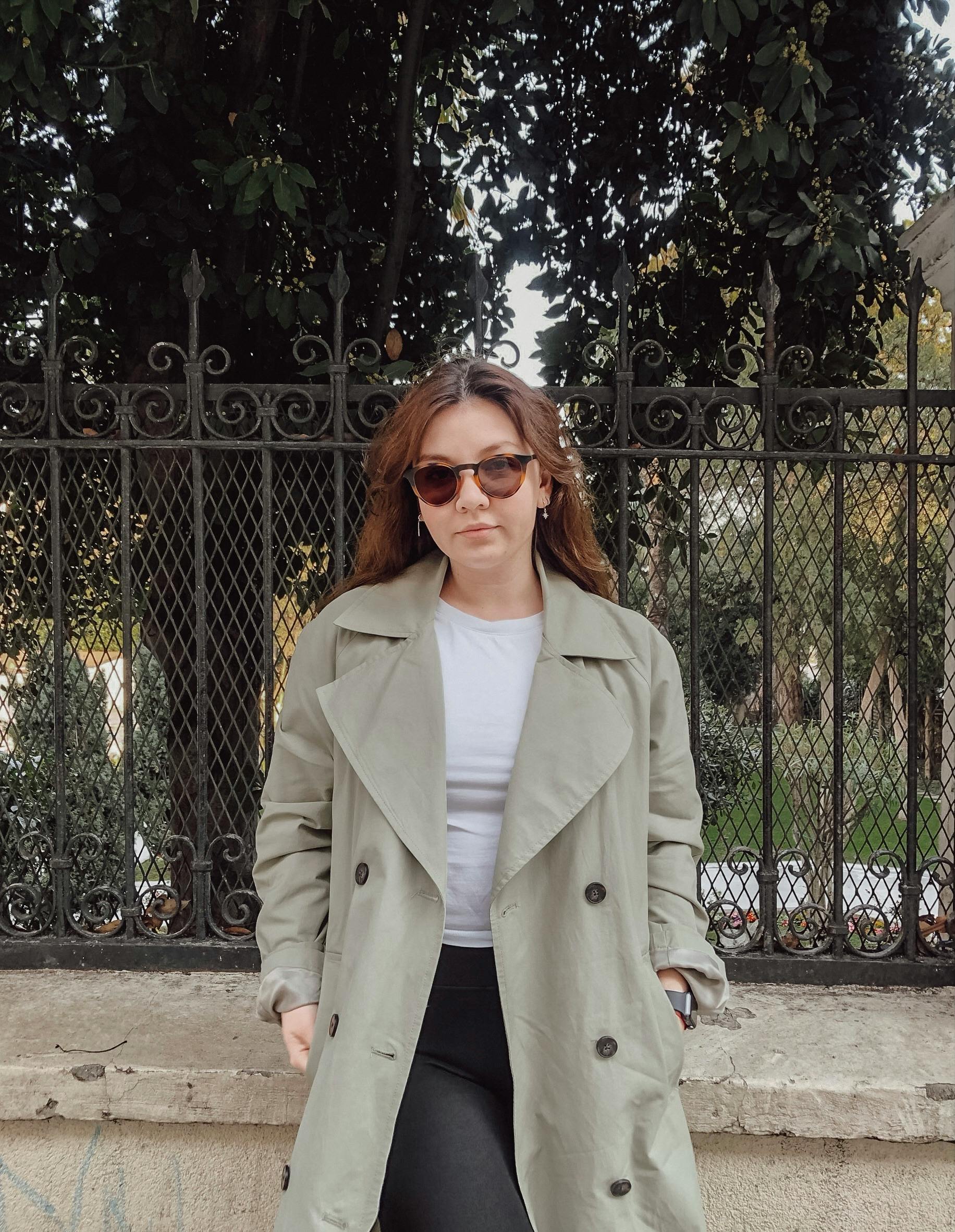 Woman in a Trench Coat · Free Stock Photo