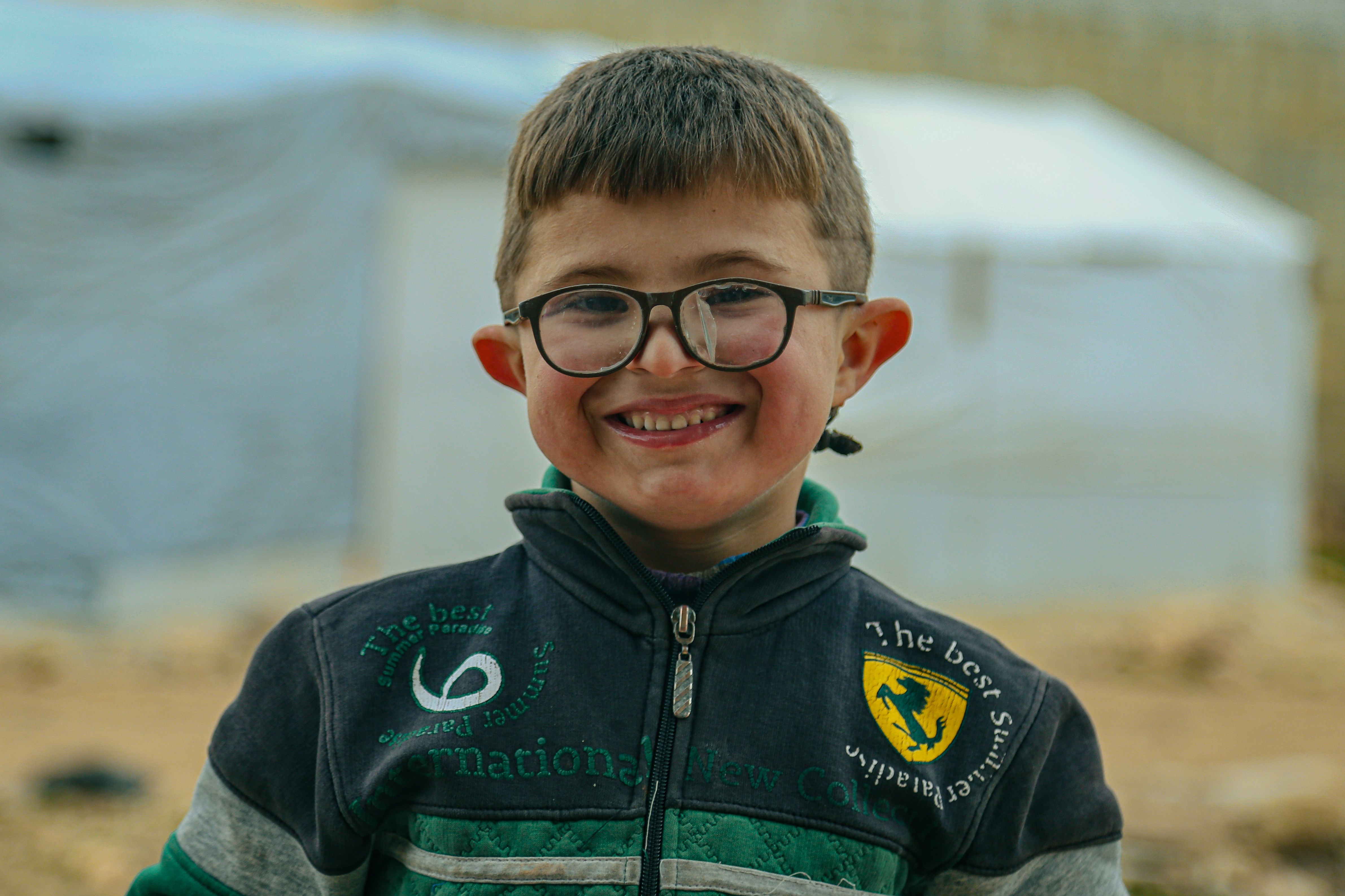 Smiling Bald Boy · Free Stock Photo