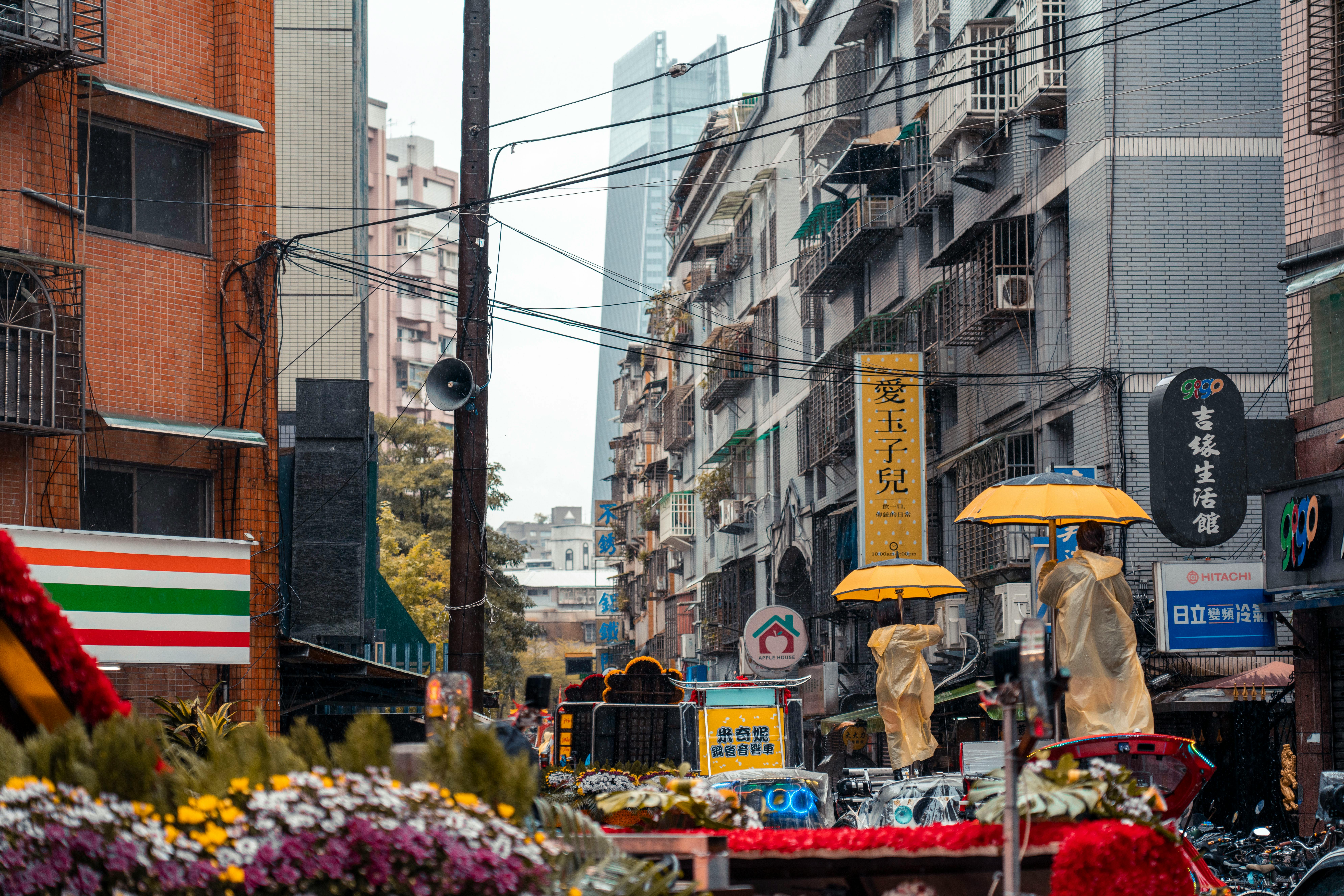 Parade Through a City Street in China · Free Stock Photo