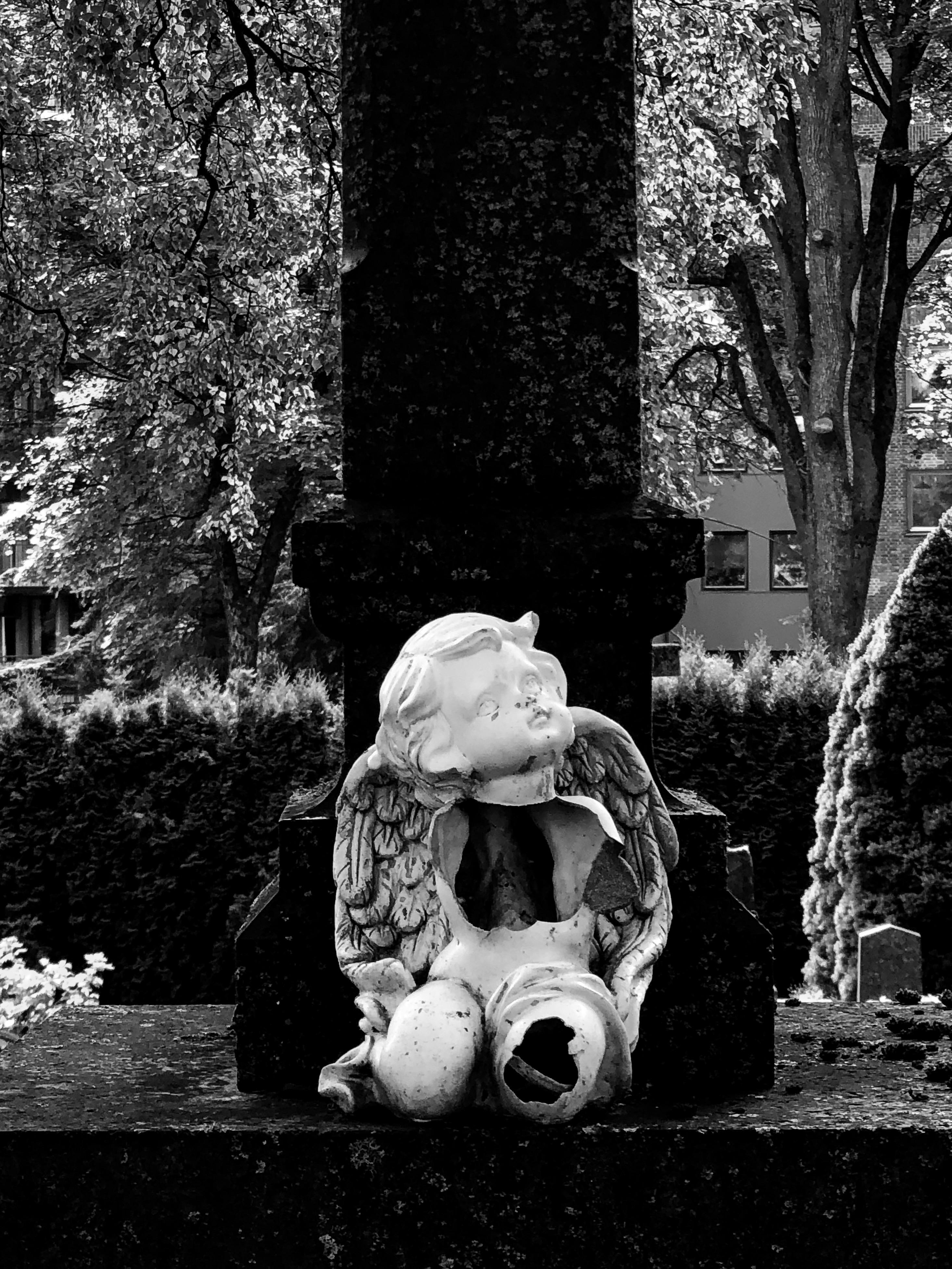 Fallen Angel Statue Photos, Download The BEST Free Fallen Angel Statue ...