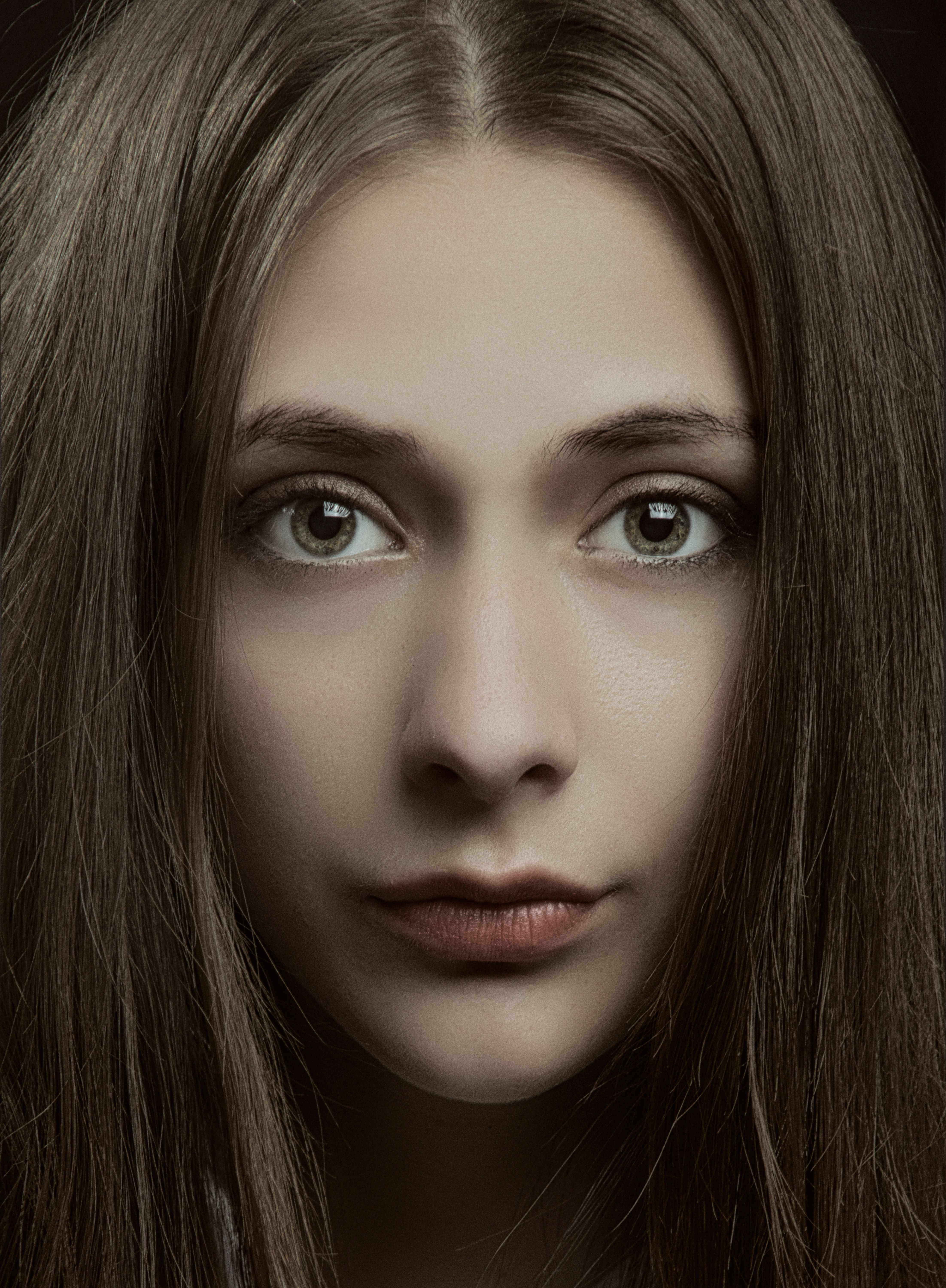 A Close-Up Shot of a Woman's Face · Free Stock Photo