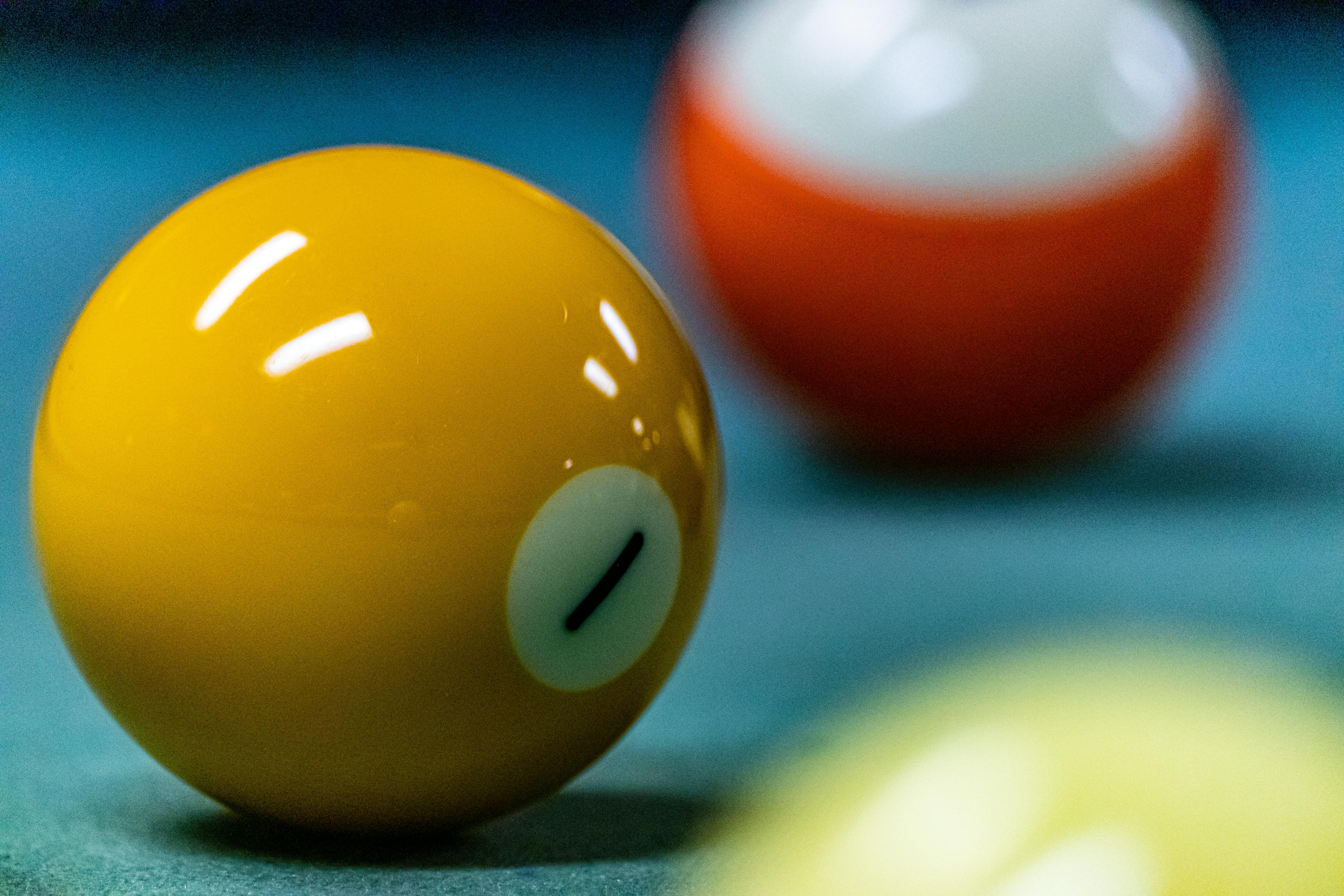 Close-Up Photo of Billiard Ball · Free Stock Photo