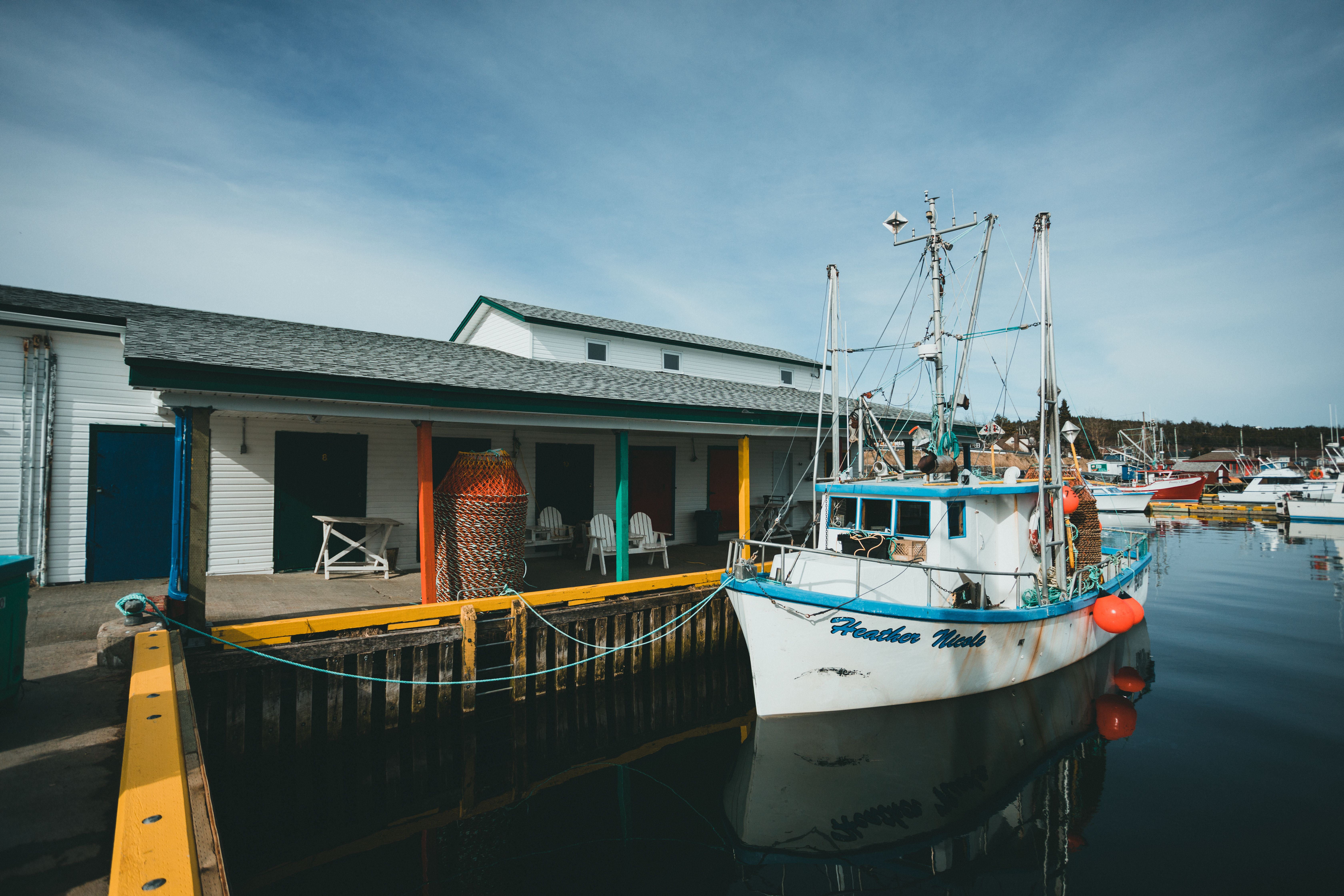 Lobster Boat On Mooring Photos, Download The BEST Free Lobster Boat On ...