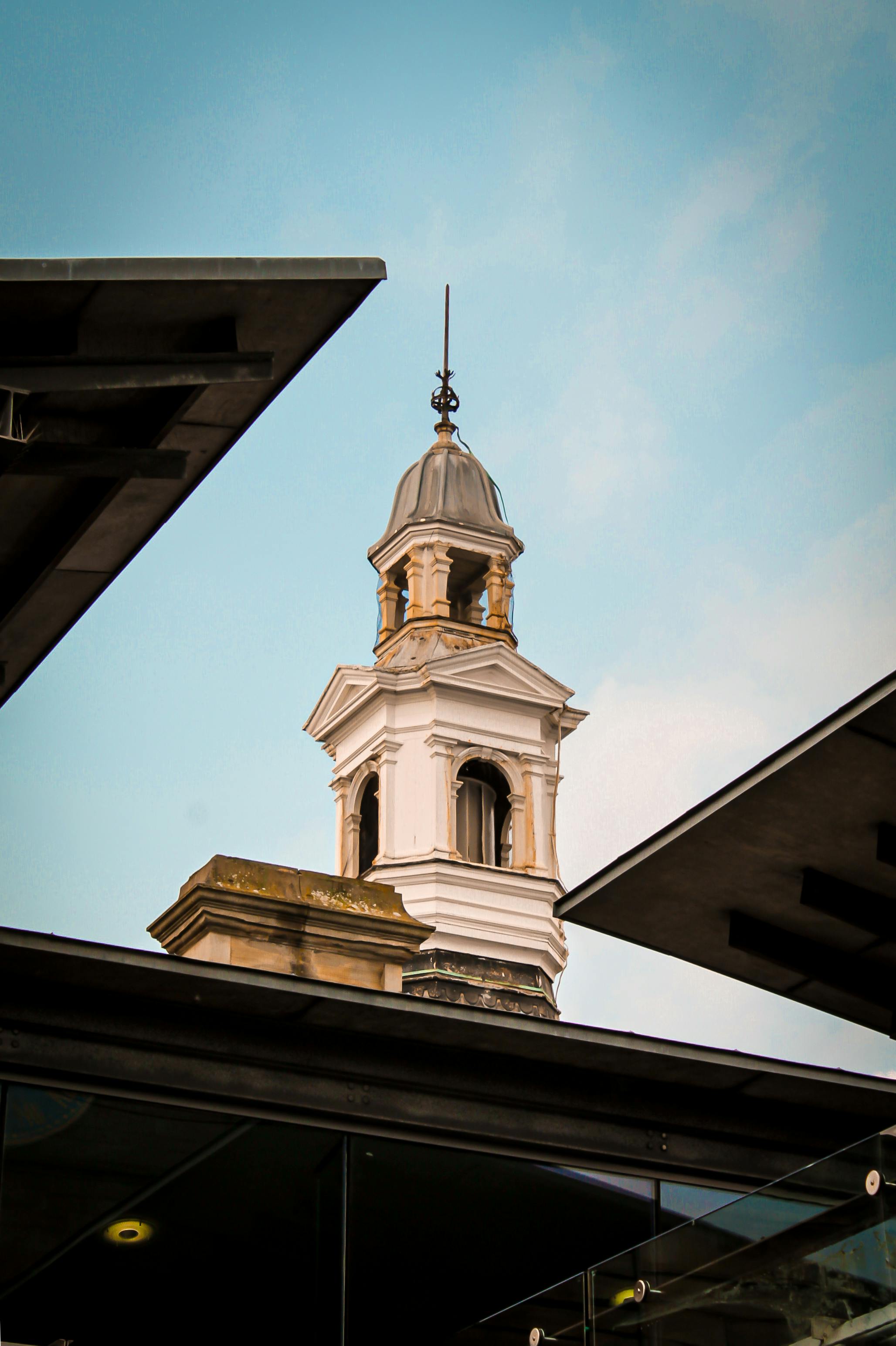 A View of the Bell Tower of a Church · Free Stock Photo