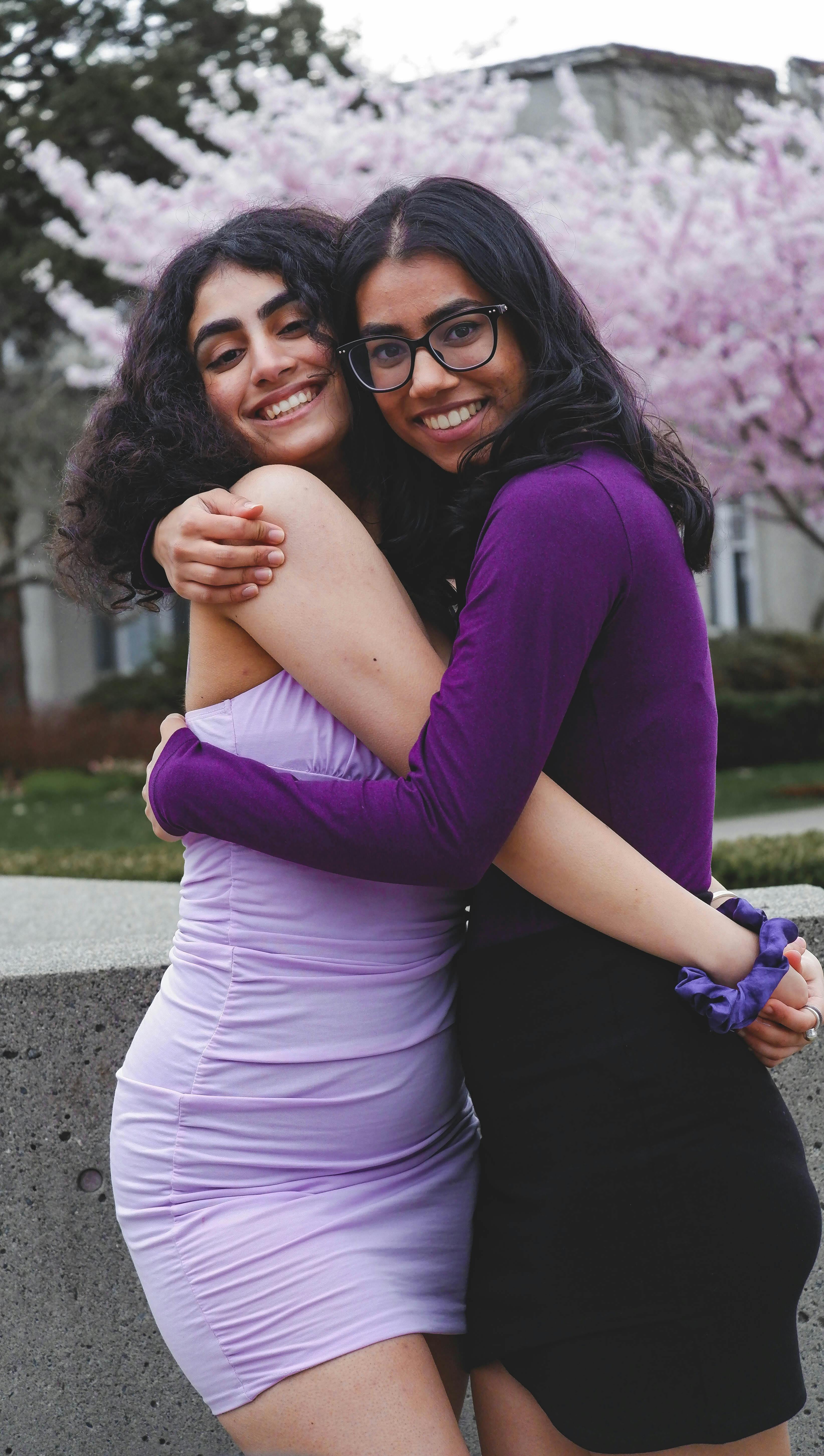 Women Hugging in the Street · Free Stock Photo