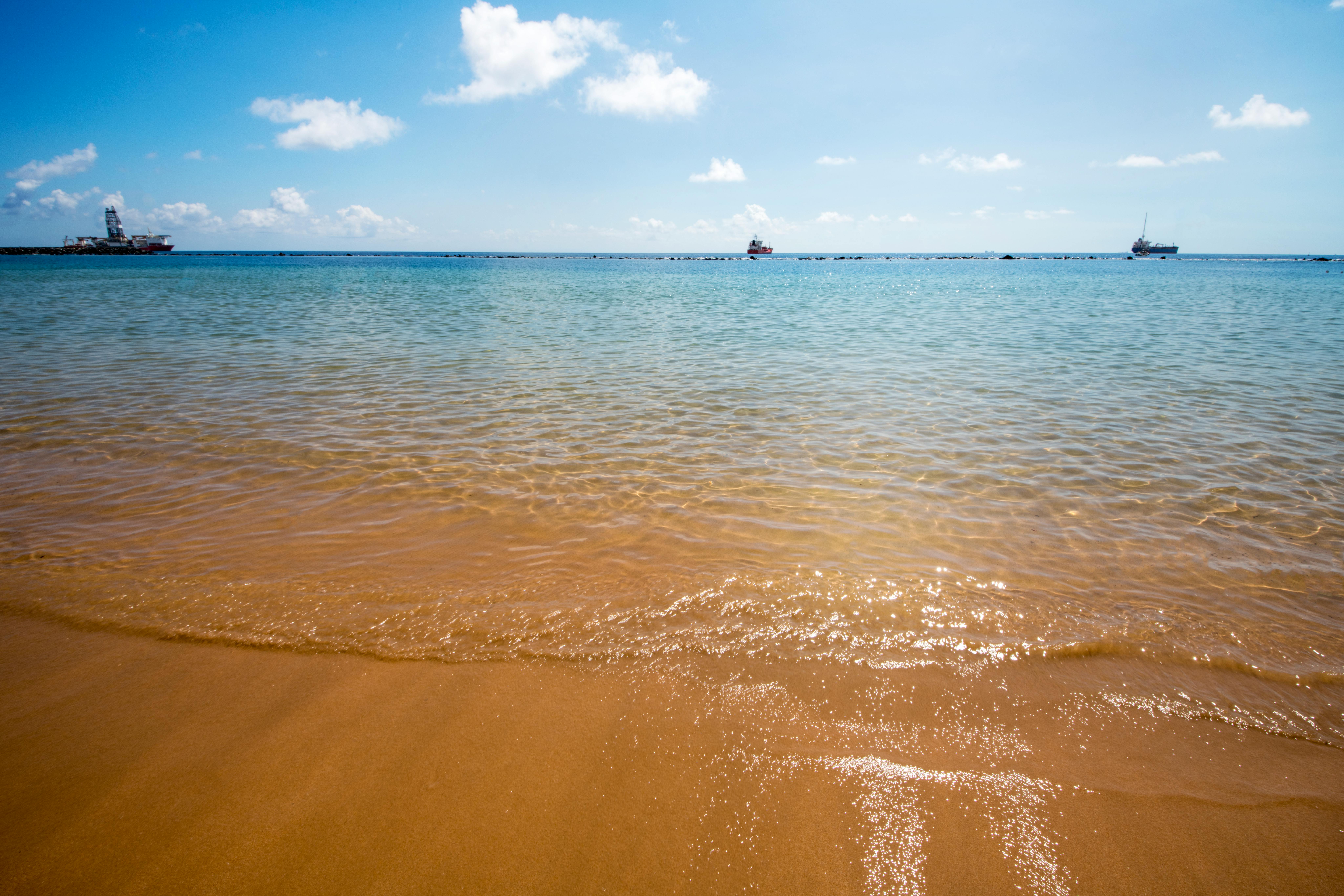 Ocean Waves on the Shore · Free Stock Photo
