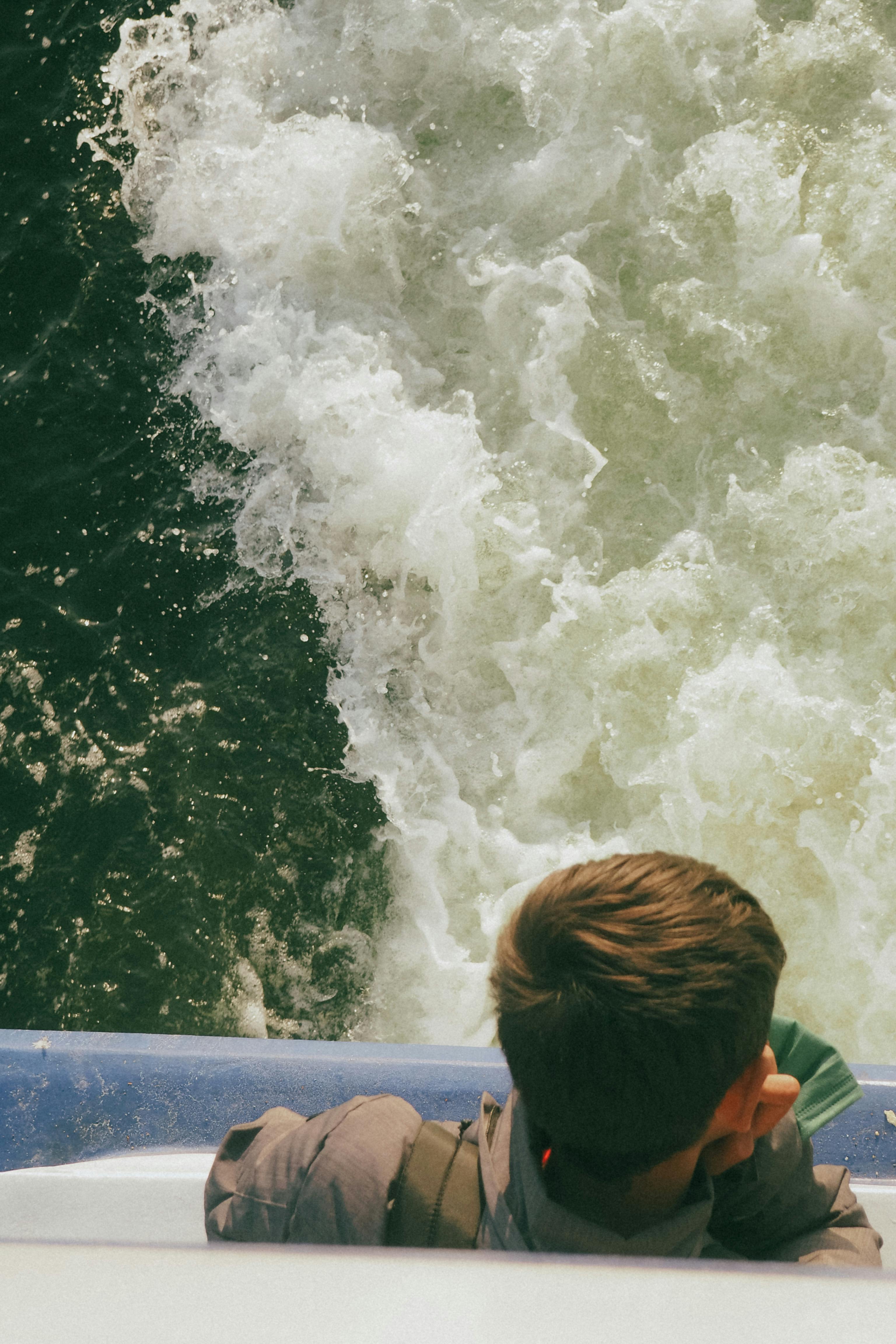 People Riding Inflatable Boats · Free Stock Photo