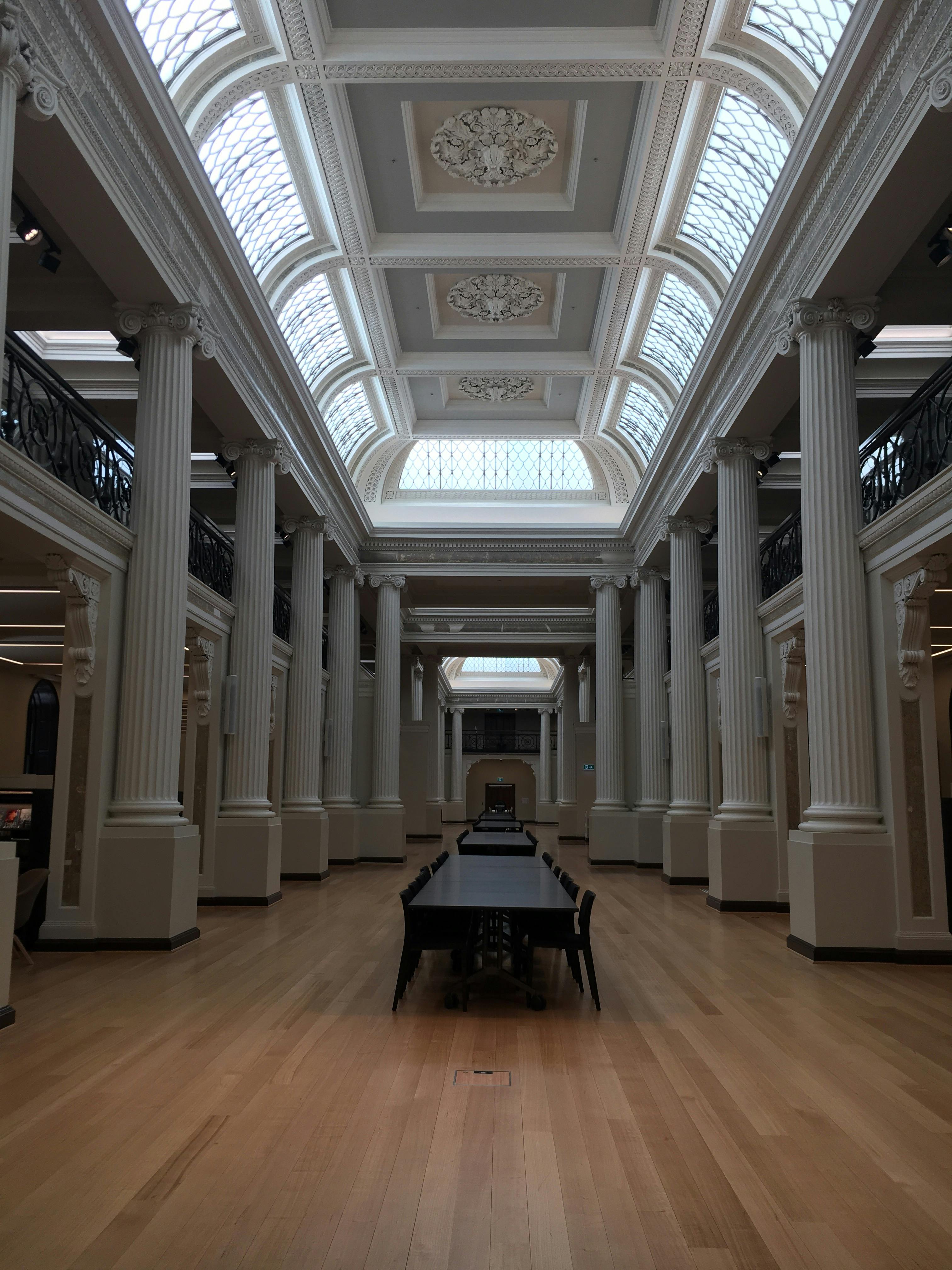 Balconies Inside the State Library of Victoria in Melbourne Australia ...