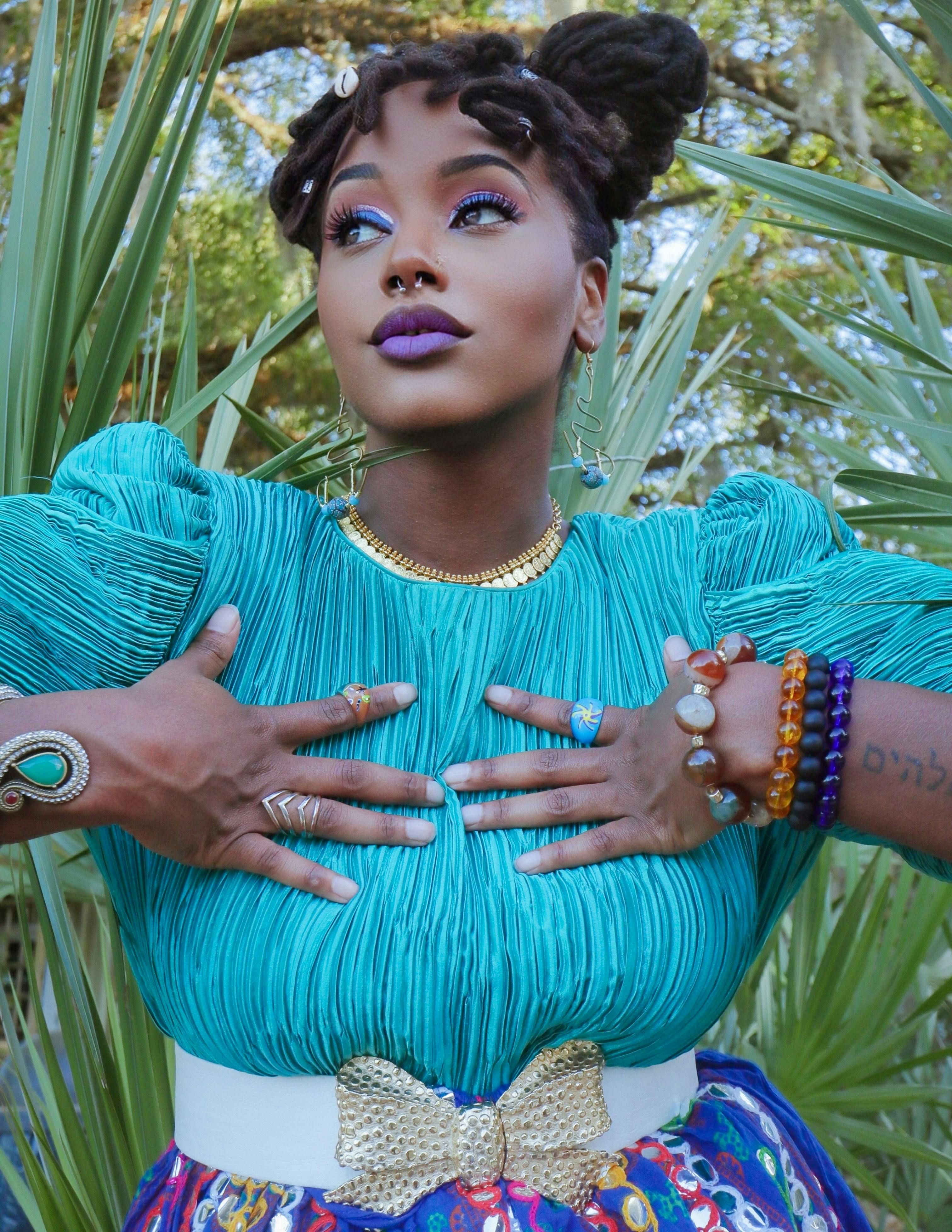 Photo of Woman Wearing Funky Dress · Free Stock Photo