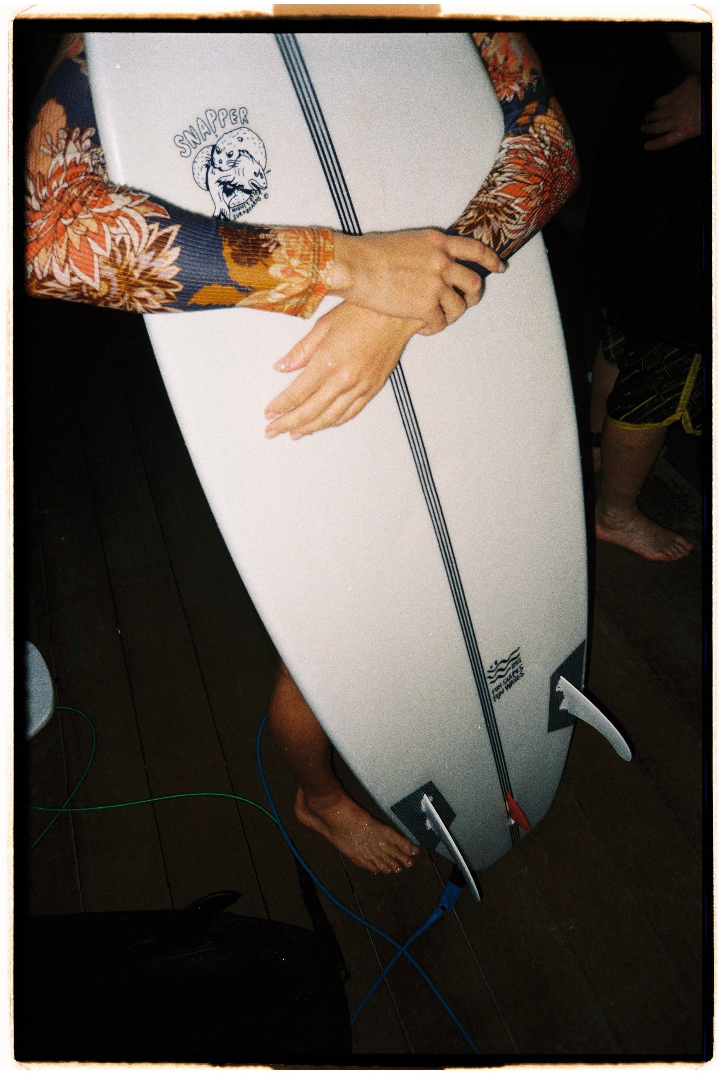 Close-Up Shot of a Surfboard · Free Stock Photo