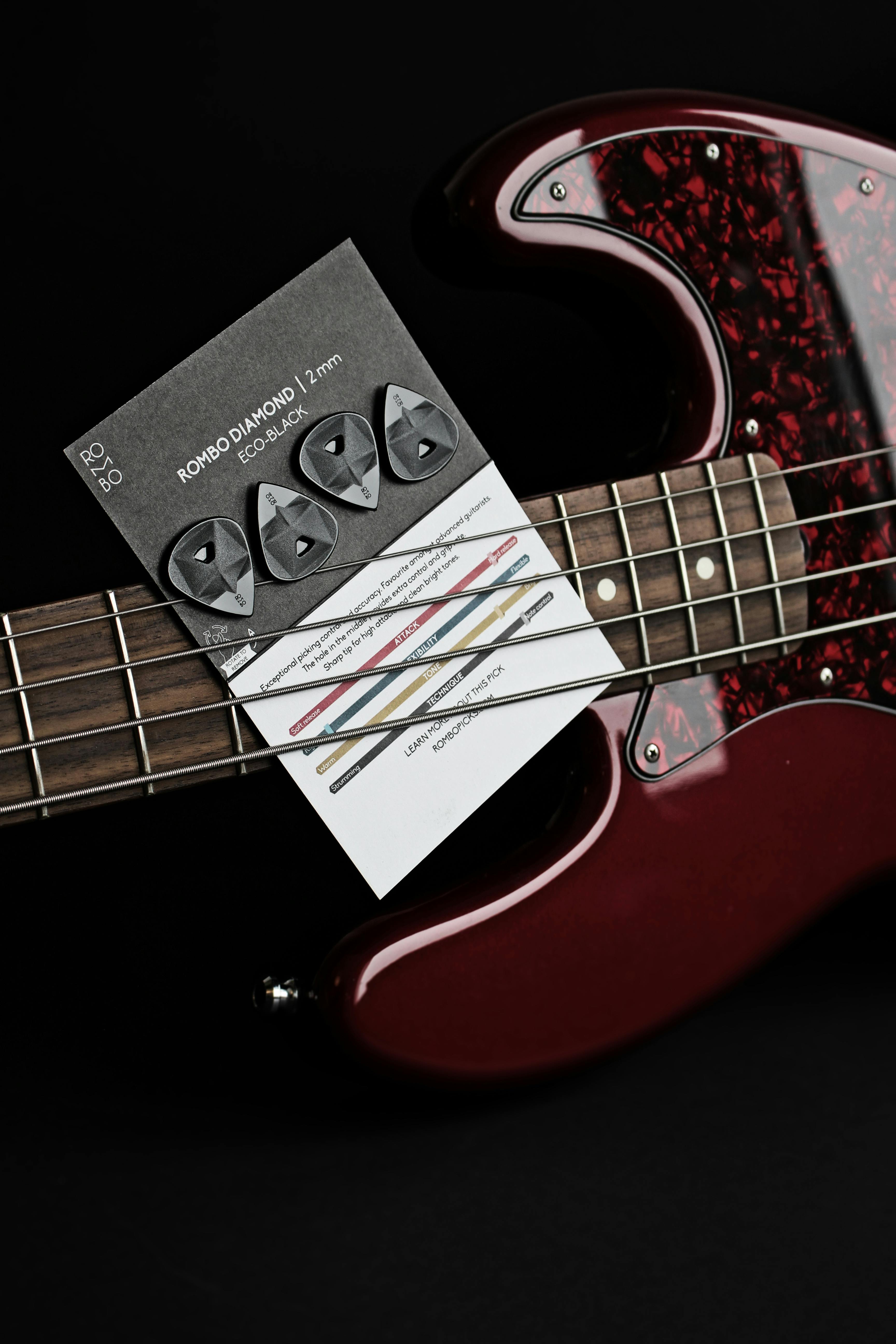 Close-up Photo of an Electrical Guitar · Free Stock Photo