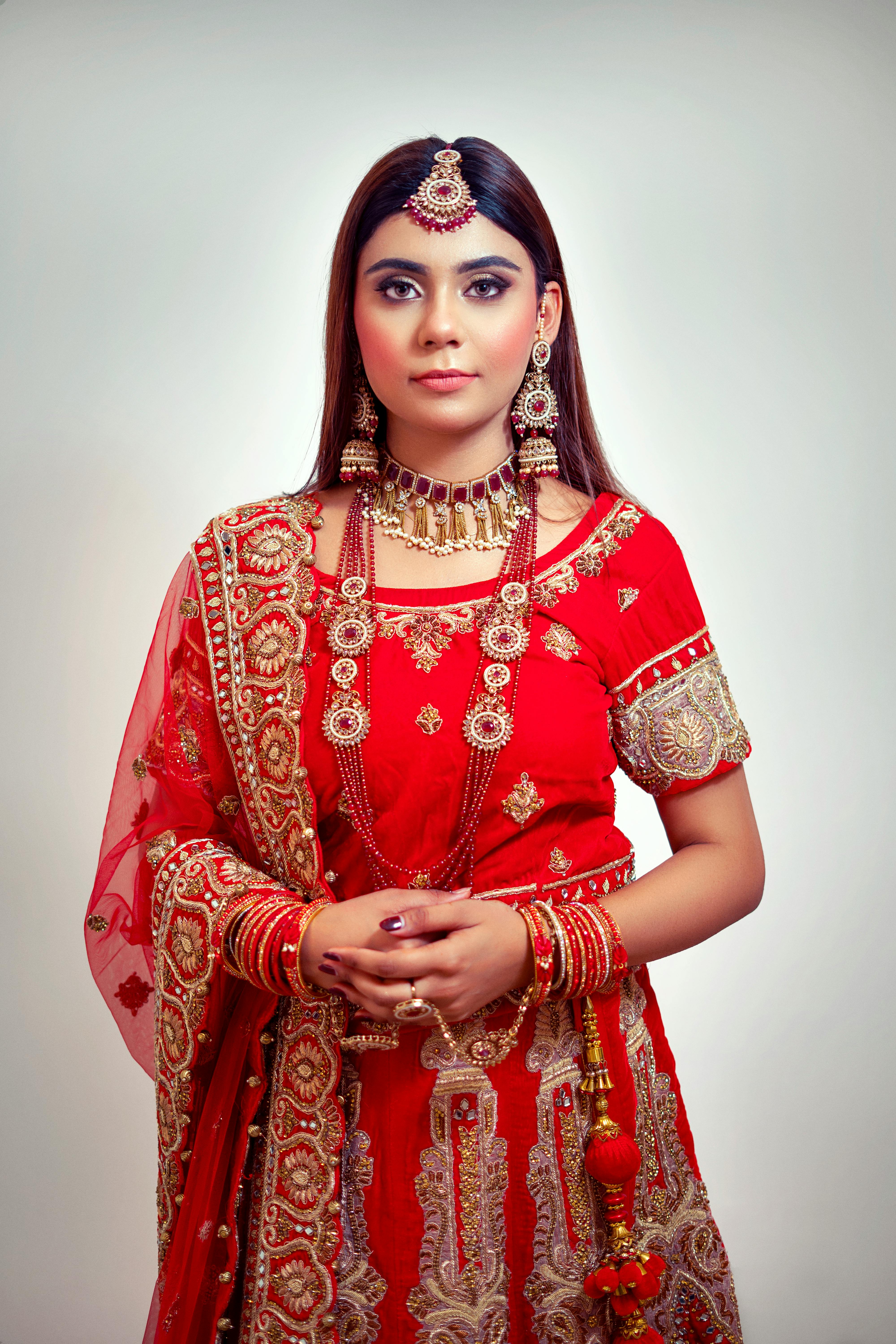 Beautiful Woman in Traditional Clothing · Free Stock Photo