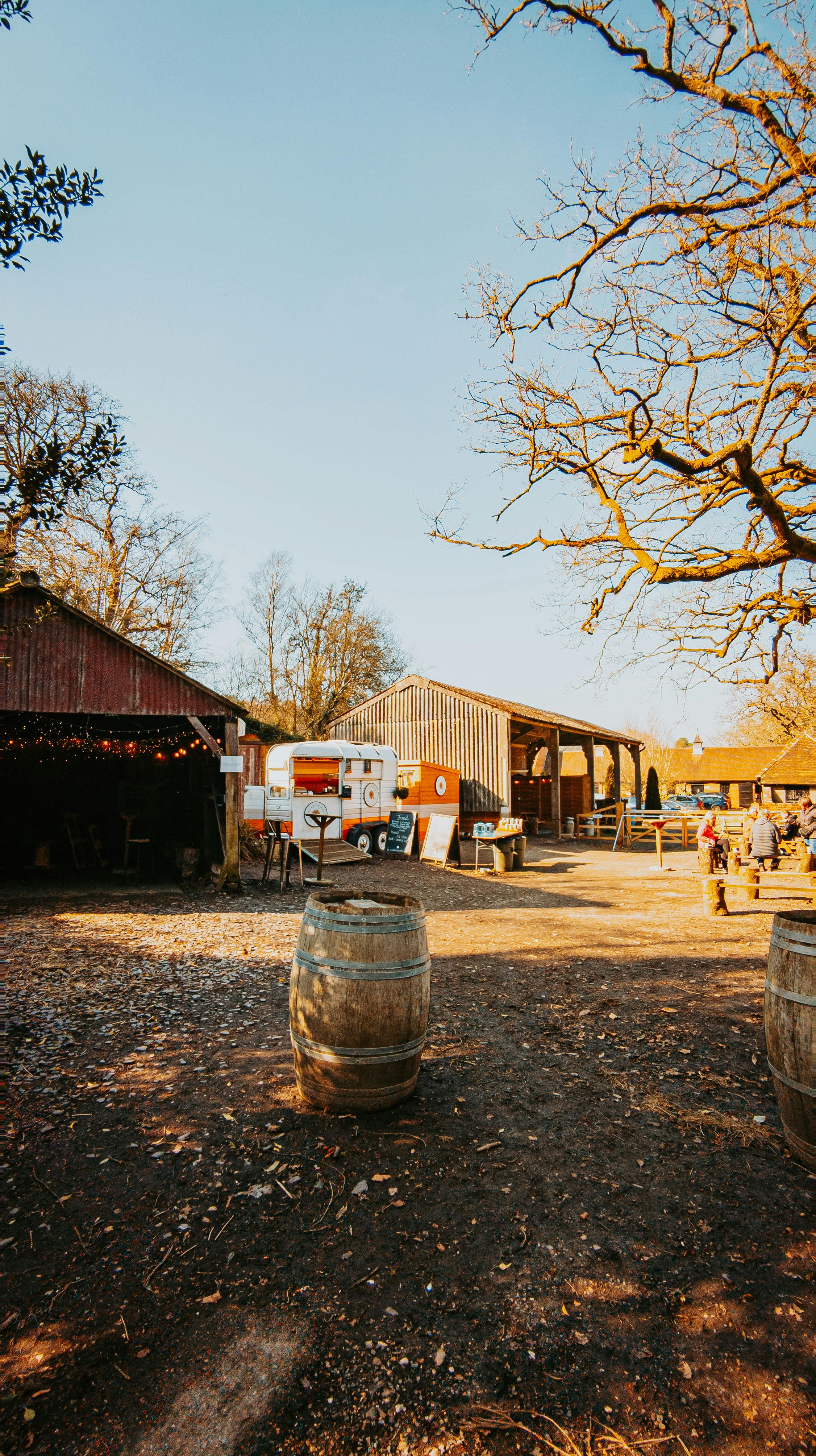 Photo of a Barrel on a Field · Free Stock Photo