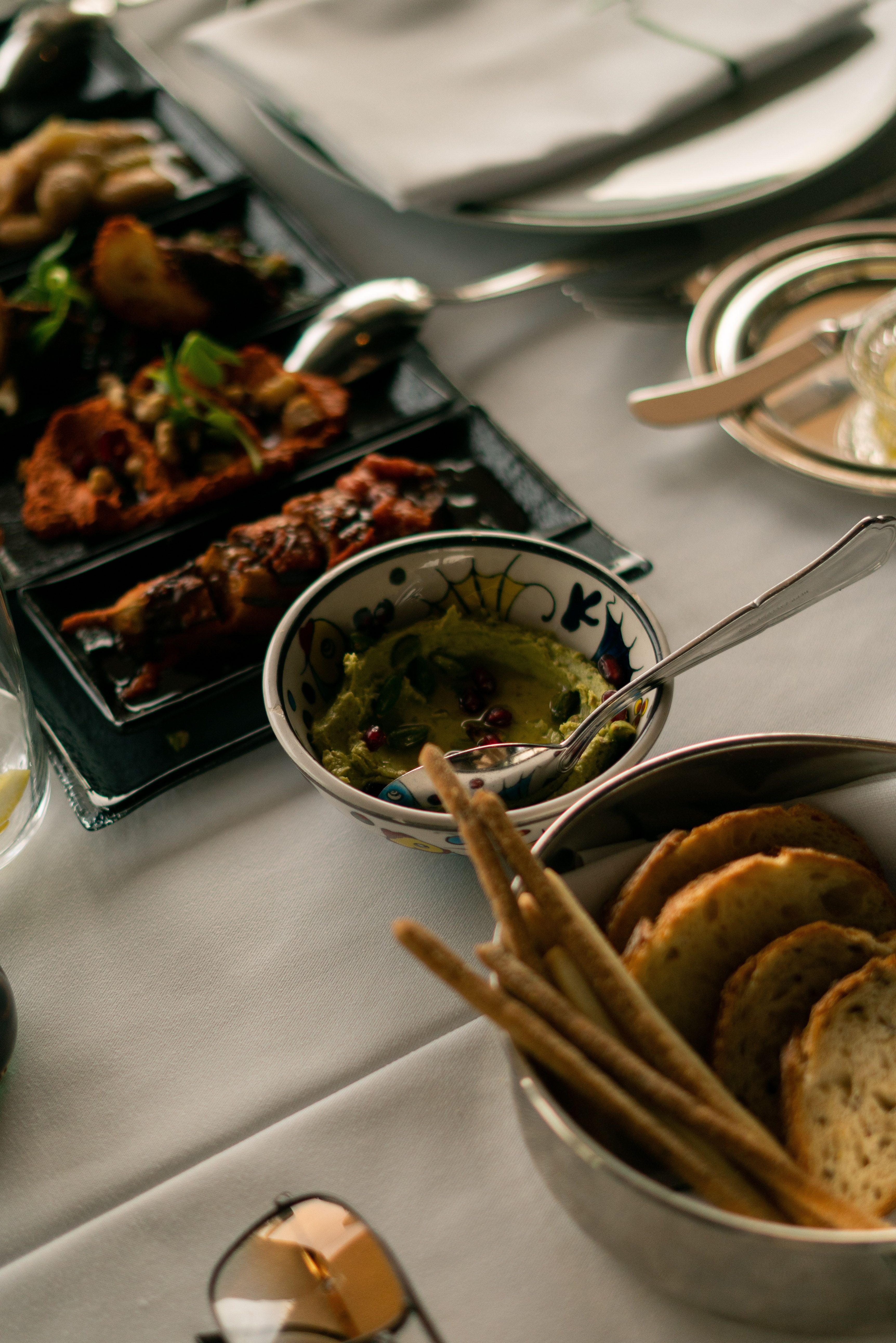 A Close-Up Shot of Various Dips · Free Stock Photo