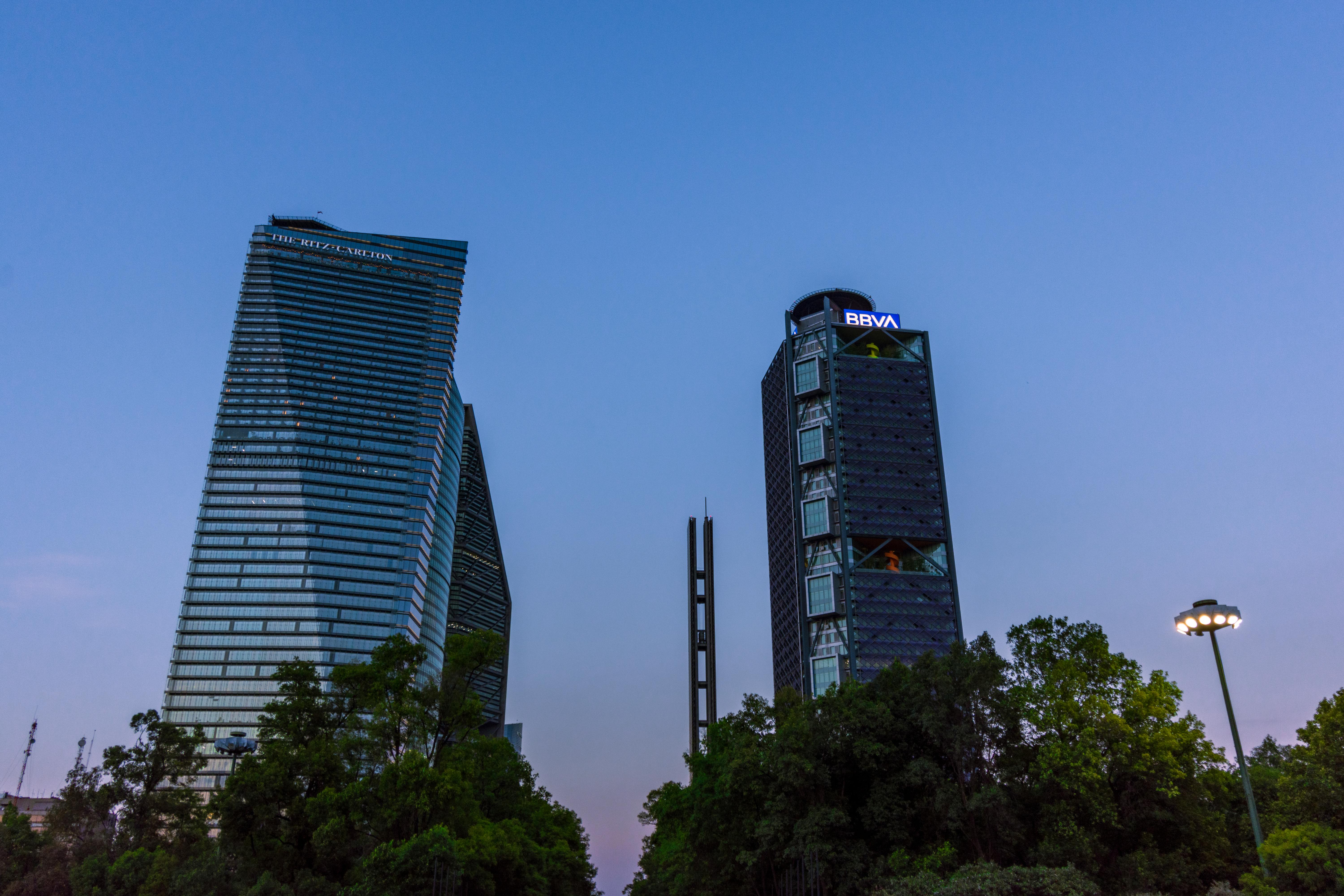 Aerial View of Buildings and Sky · Free Stock Photo