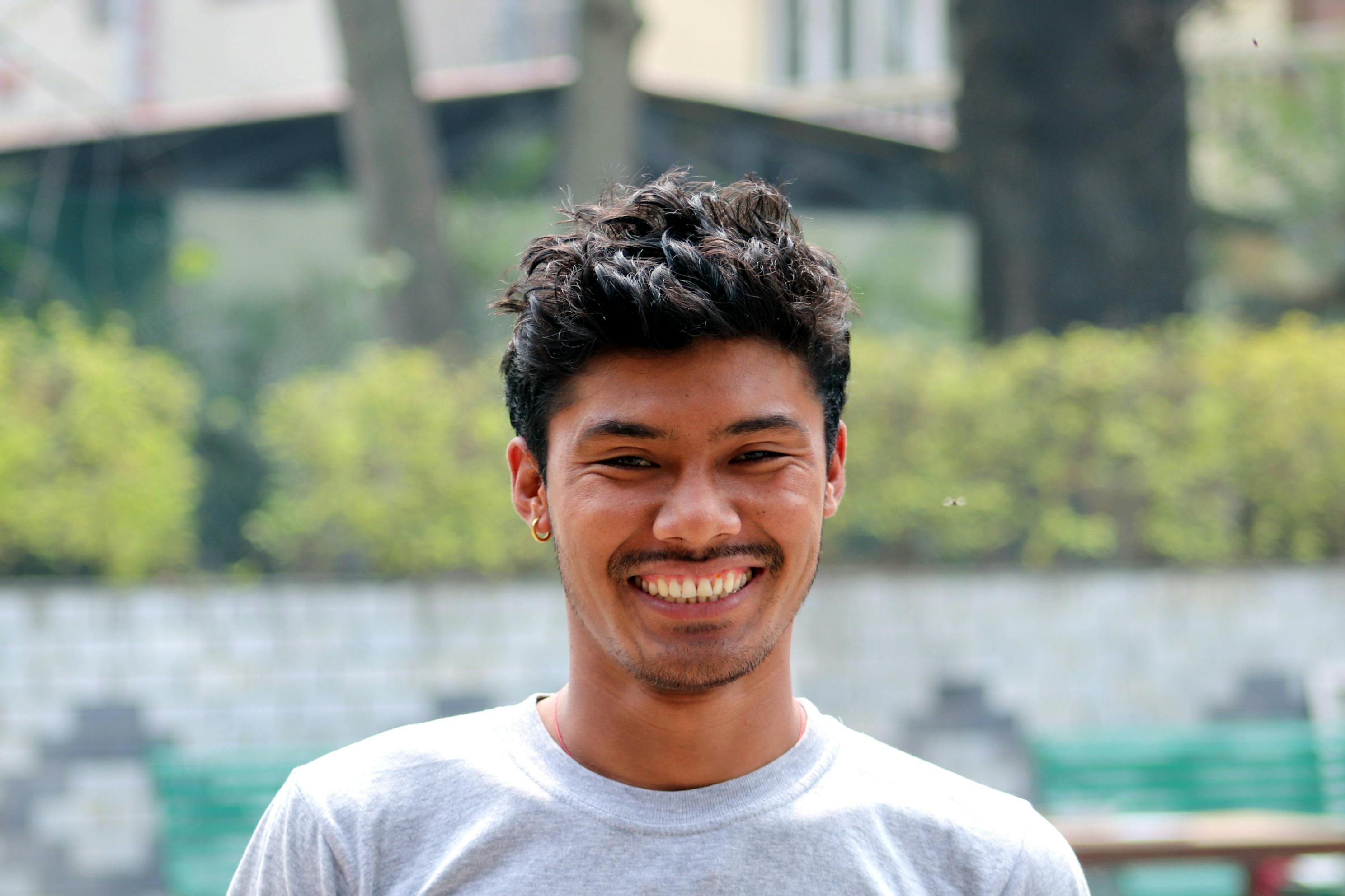 A Happy Man Doing Two Thumbs Up · Free Stock Photo