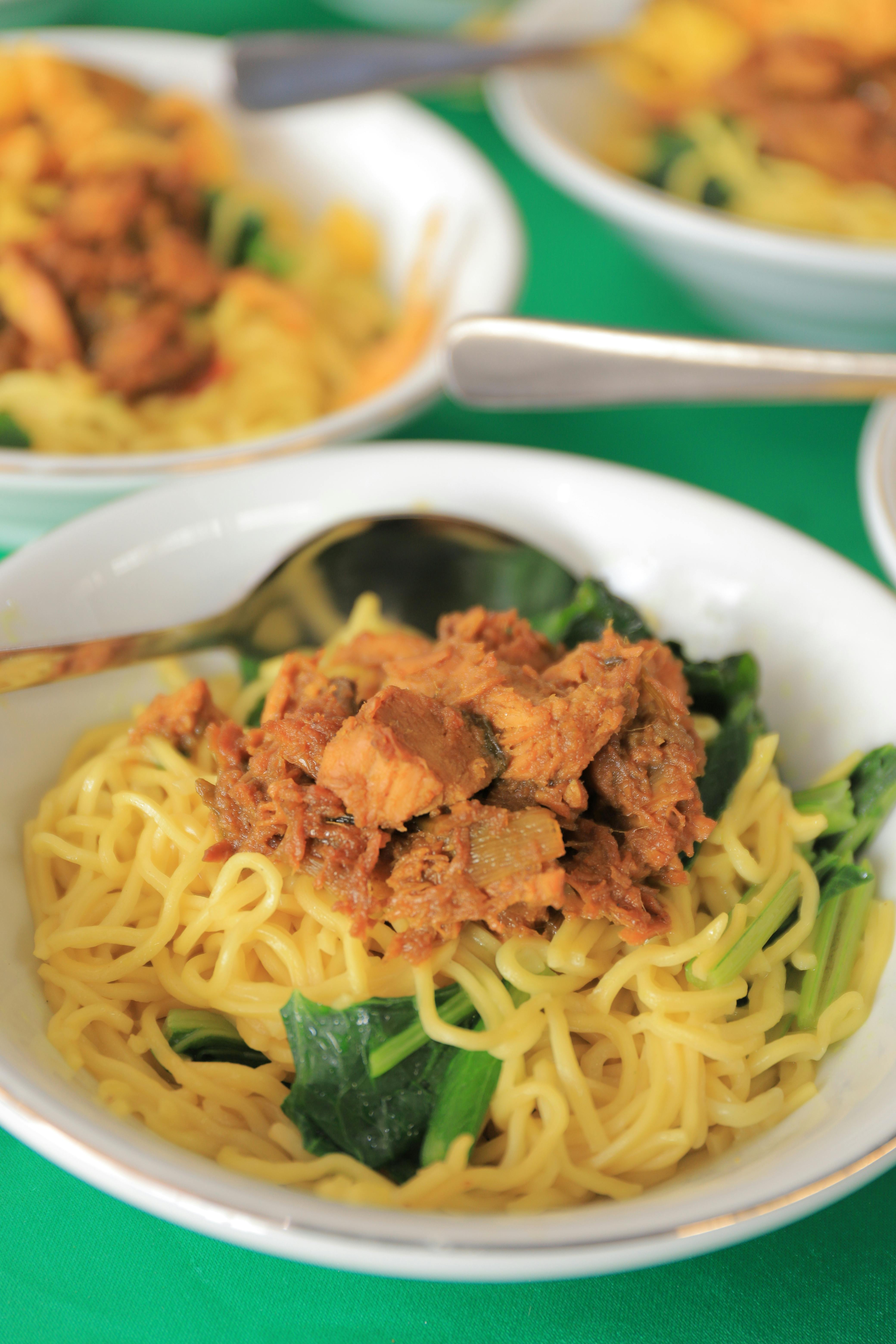 Pasta Numbers on Marble Surface · Free Stock Photo