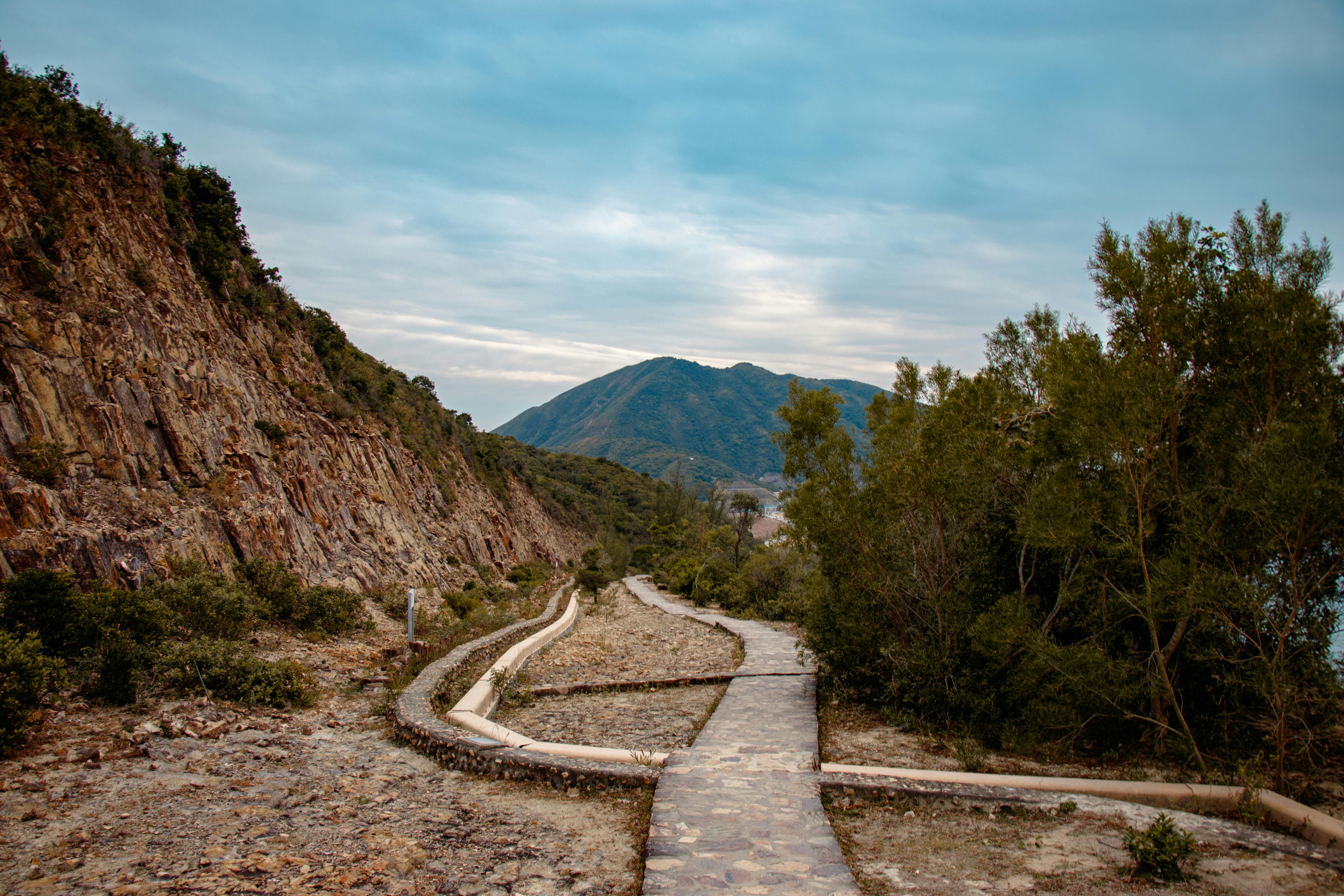 Paved Trail in the Mountains · Free Stock Photo