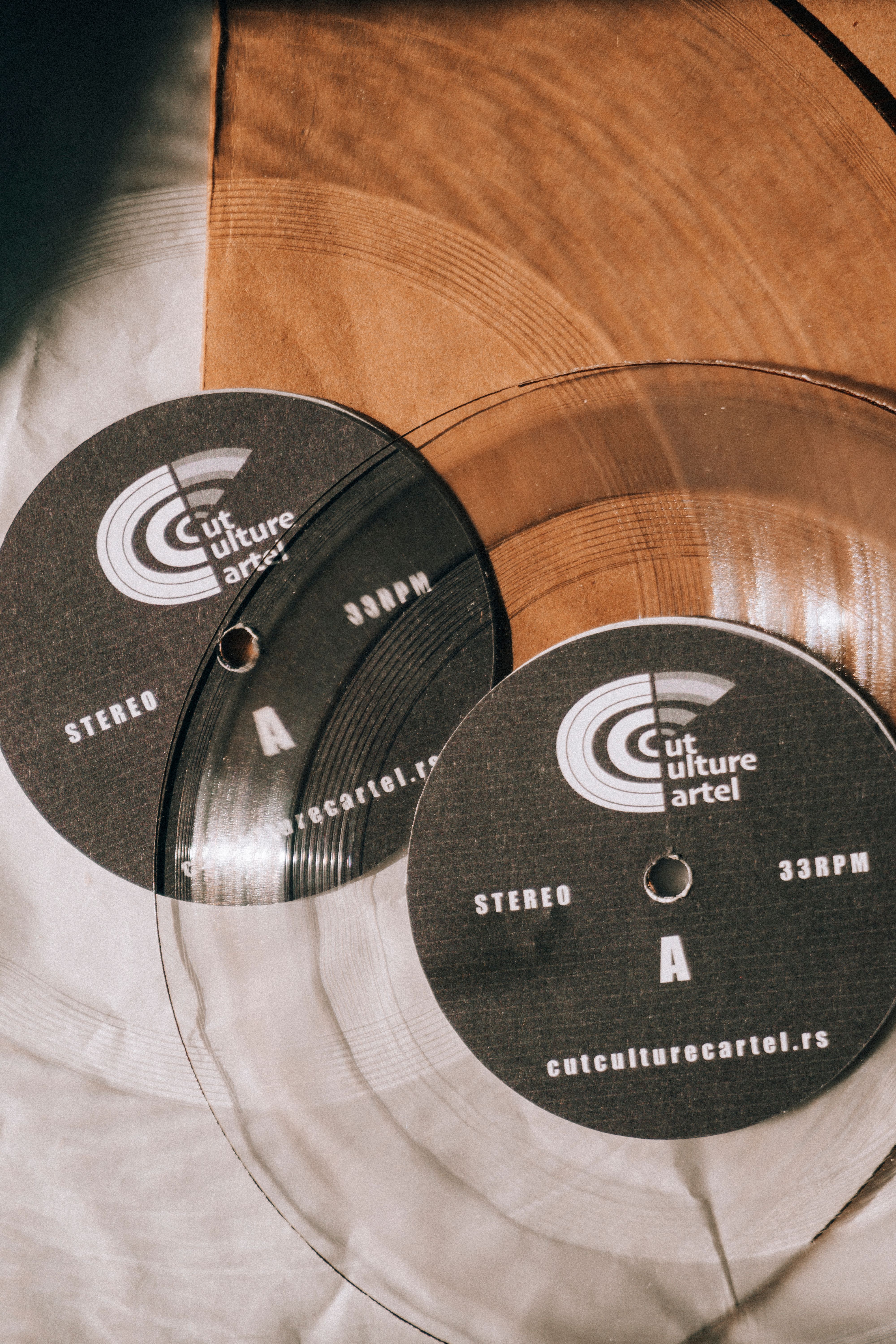 Vinyl Records Close-Up Photo · Free Stock Photo