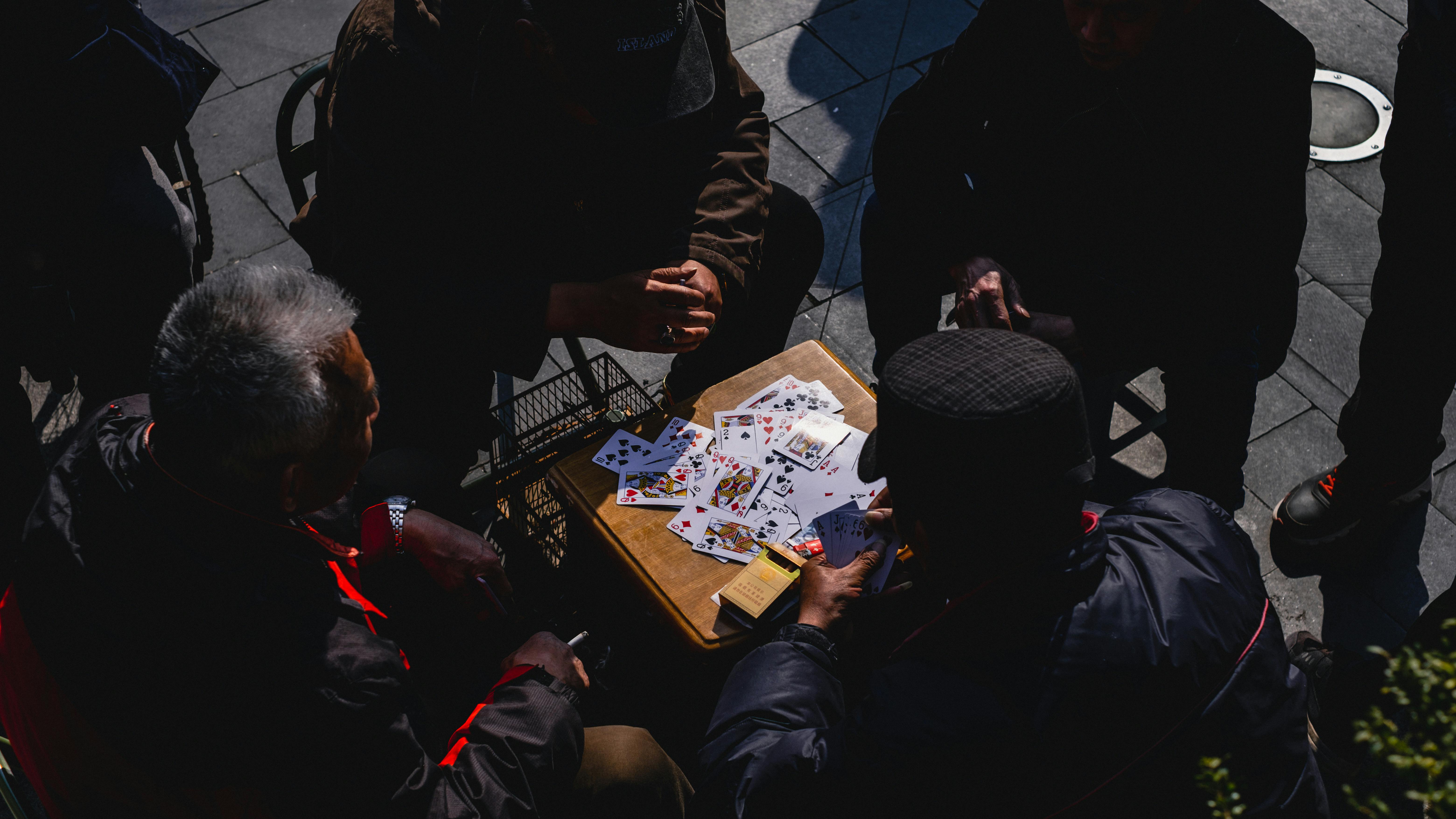 People Playing Cards · Free Stock Photo