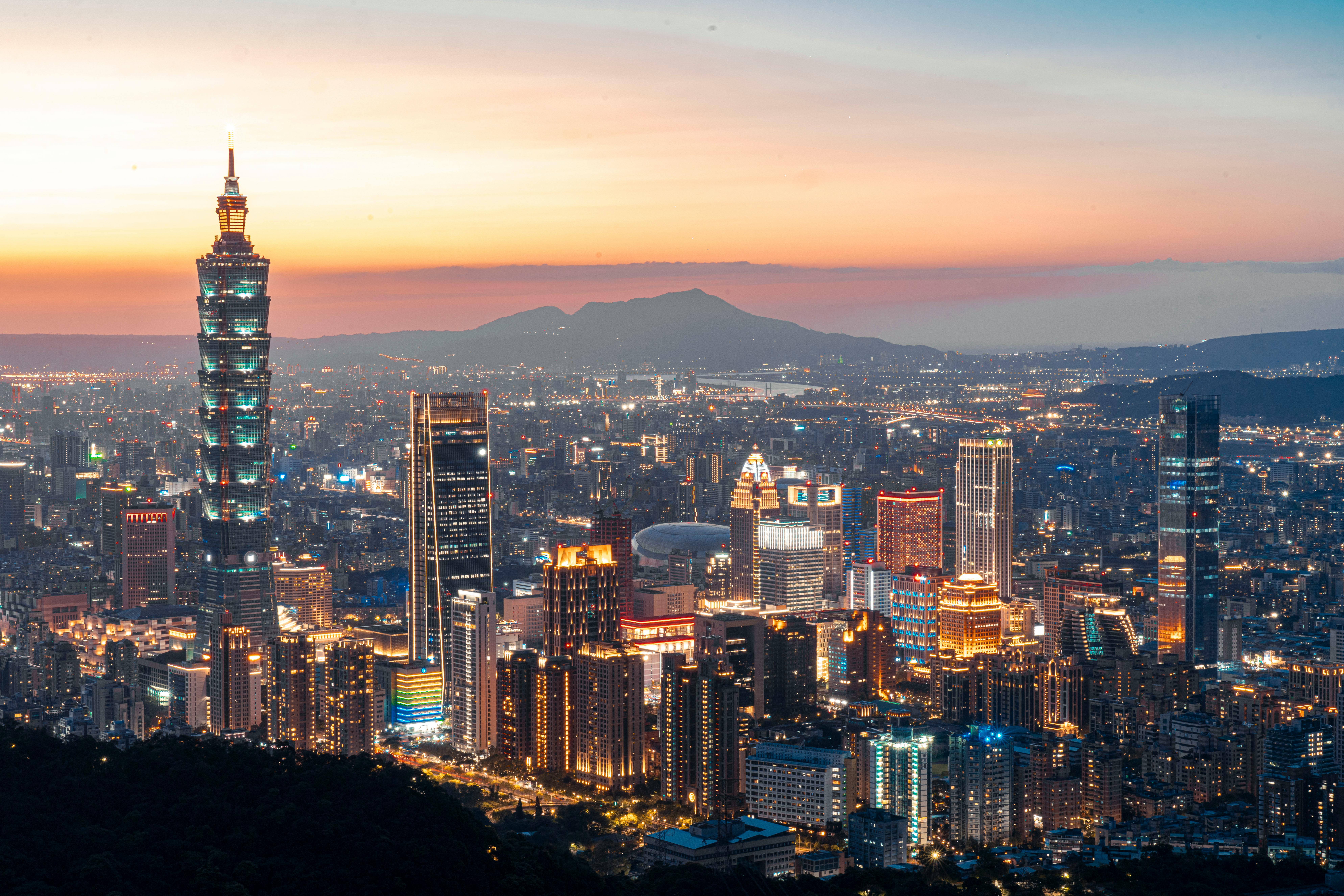 Aerial Photography of City Buildings in Taipei · Free Stock Photo