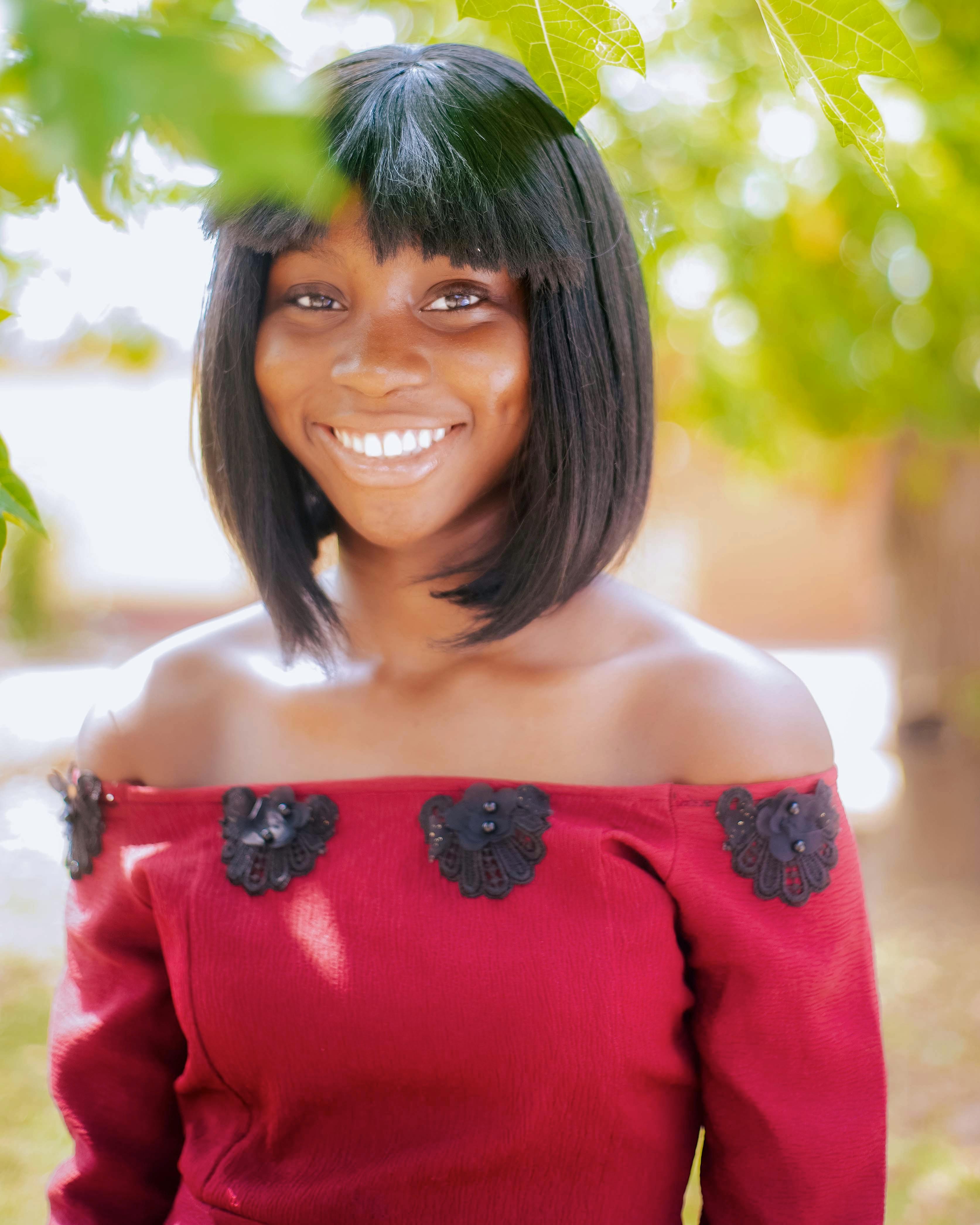 Blue Haired Female · Free Stock Photo