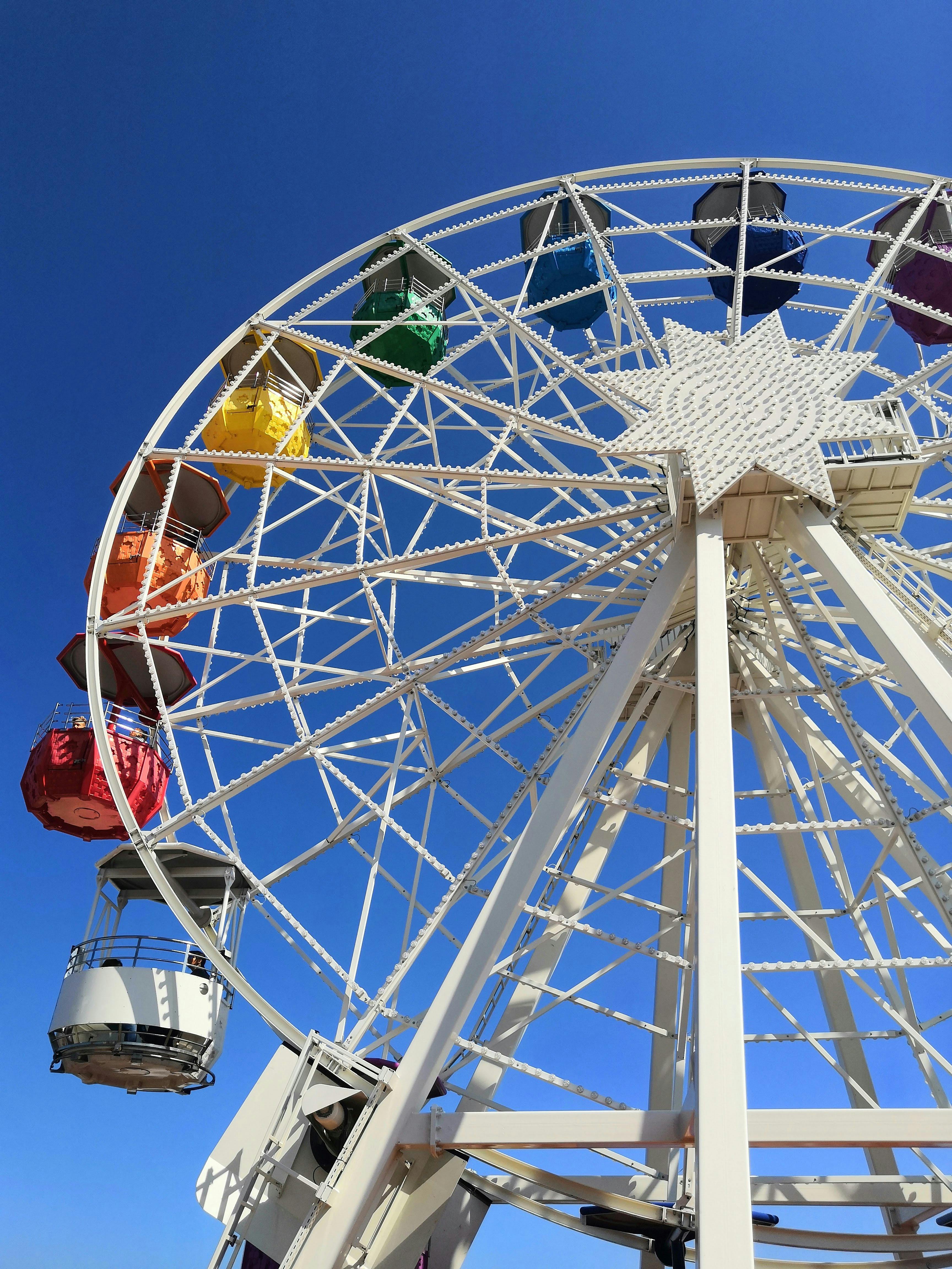Close up Photograph of Ferris Wheel · Free Stock Photo