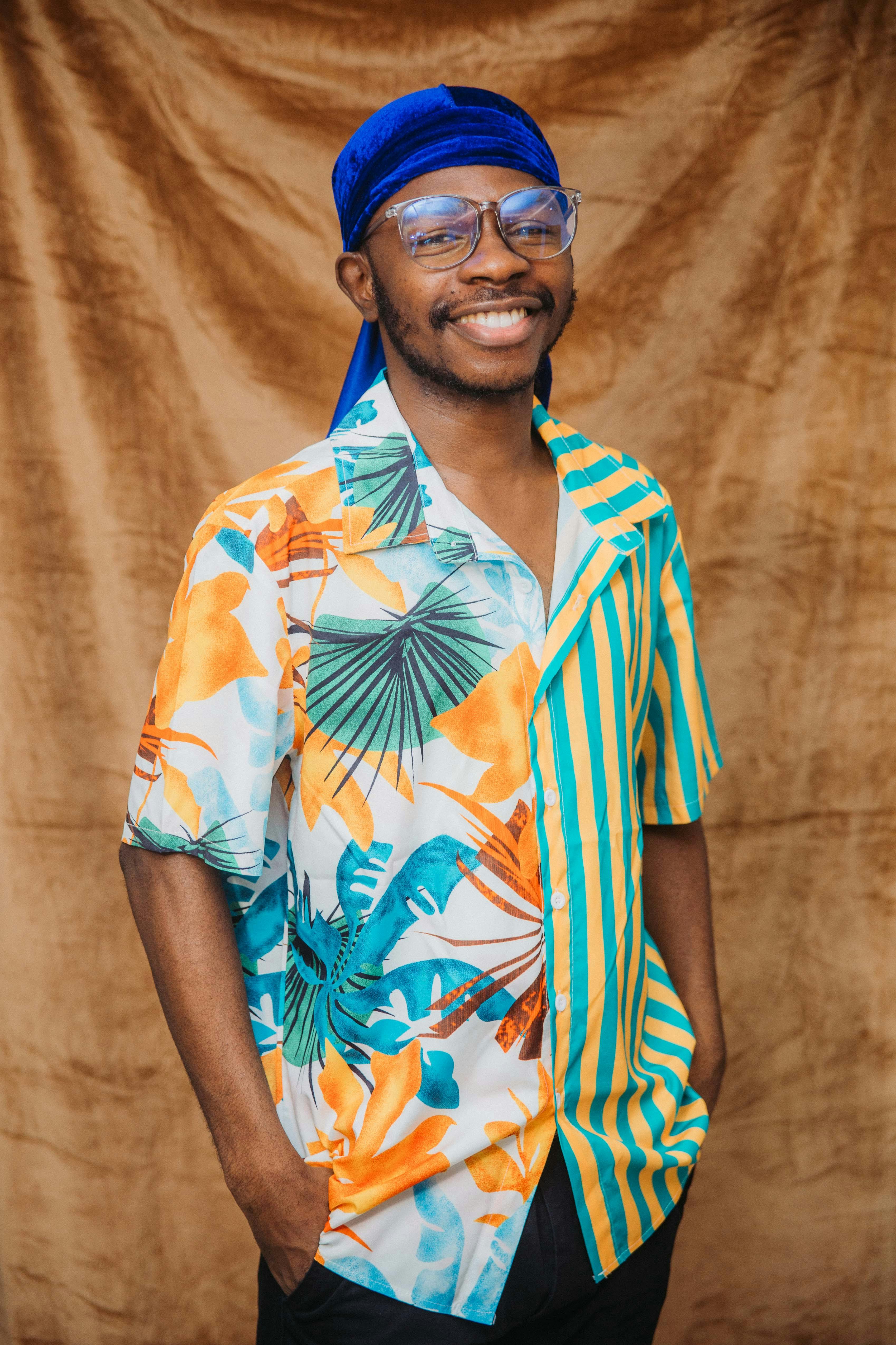 Man in Button Up Shirt Smiling · Free Stock Photo